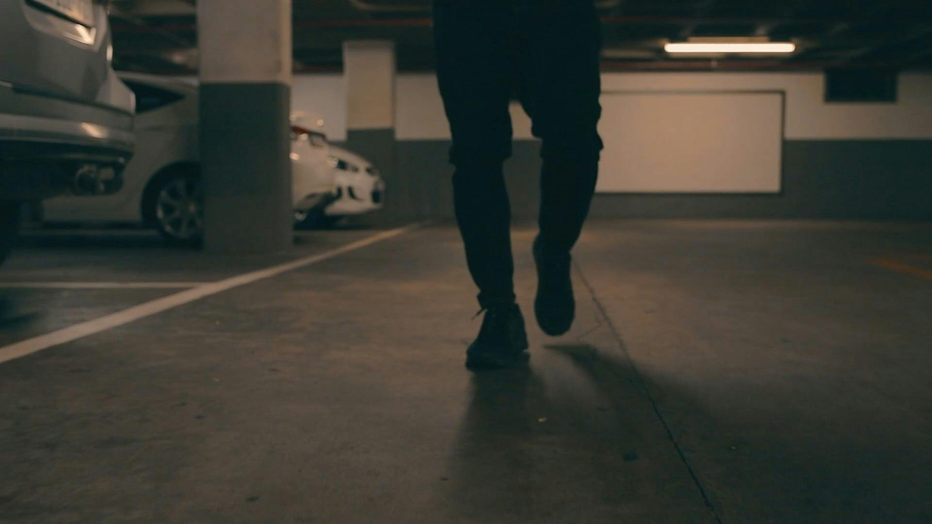 Ground Level Shot of a Person Walking Free Stock Video Footage, Royalty ...