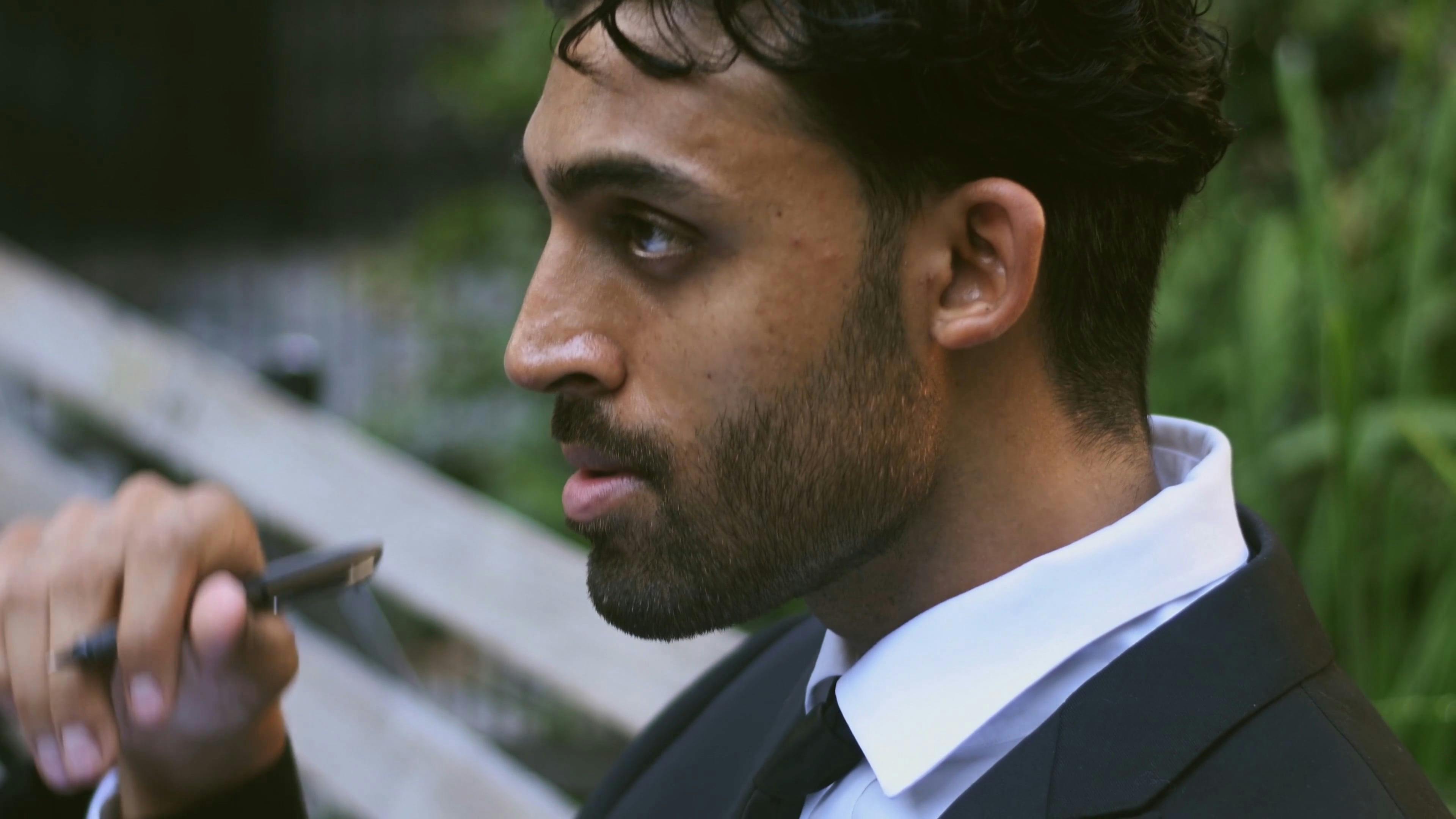 A Man in Deep Thought Free Stock Video Footage, Royalty-Free 4K & HD ...