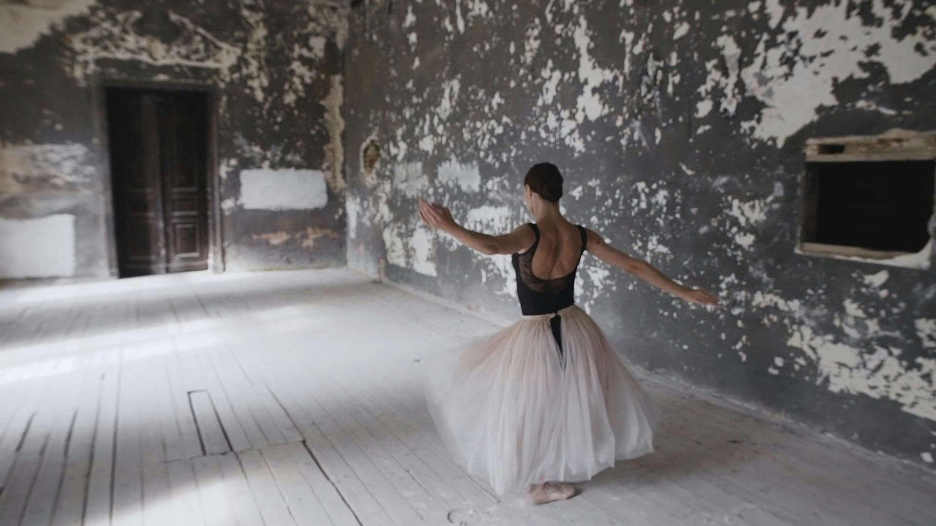 Overhead Shot of a Ballerina Dancing Free Stock Video Footage, Royalty ...