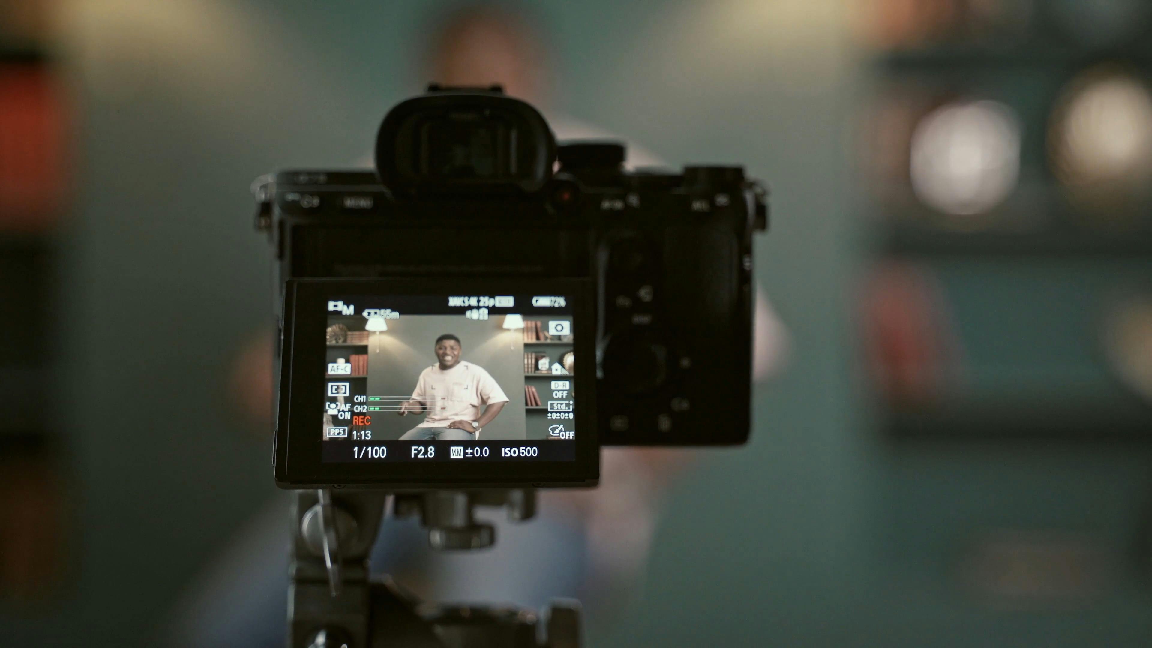 Man Recording a Video · Free Stock Video