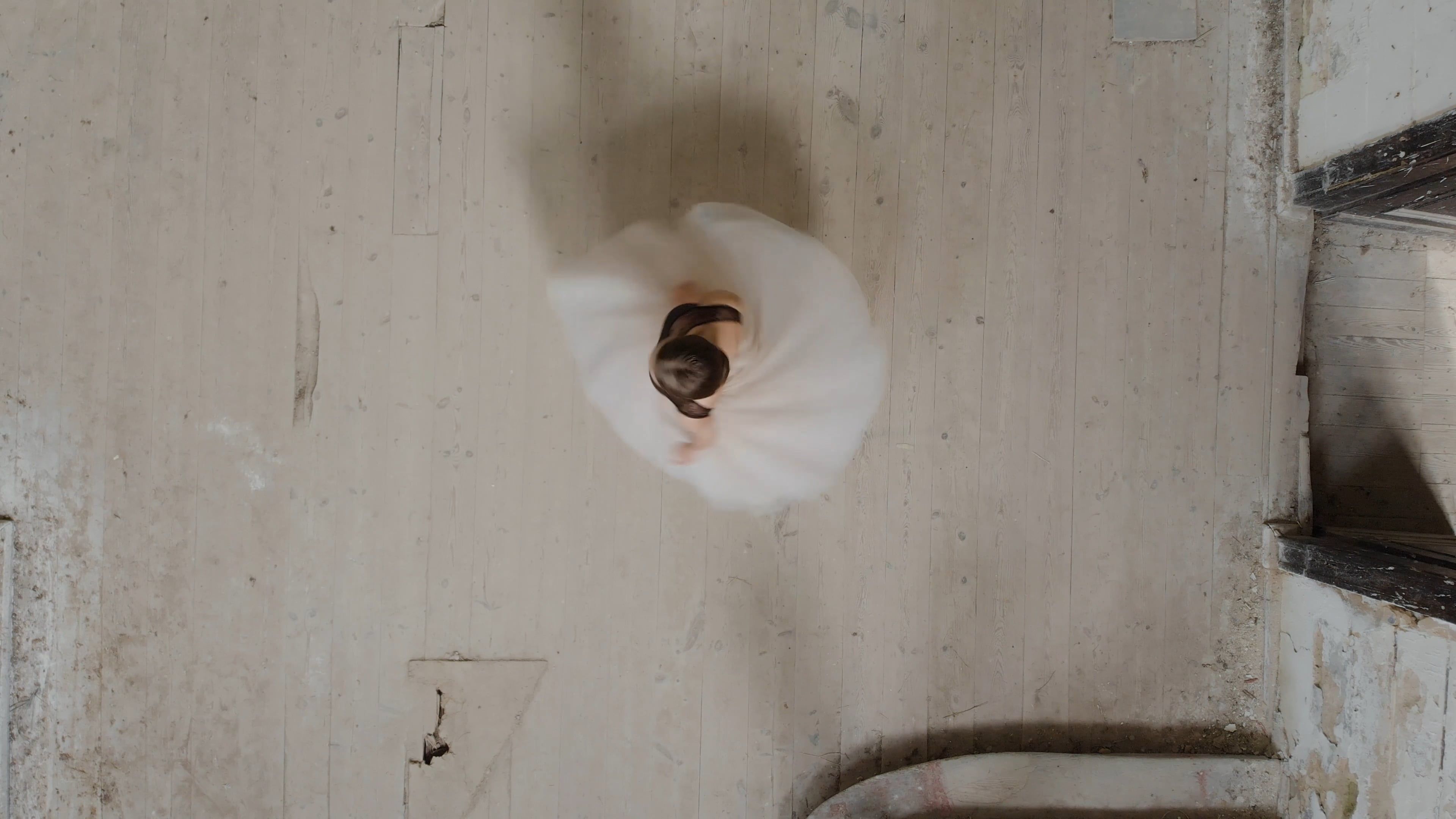 Overhead Shot of a Ballerina Dancing Free Stock Video Footage, Royalty ...