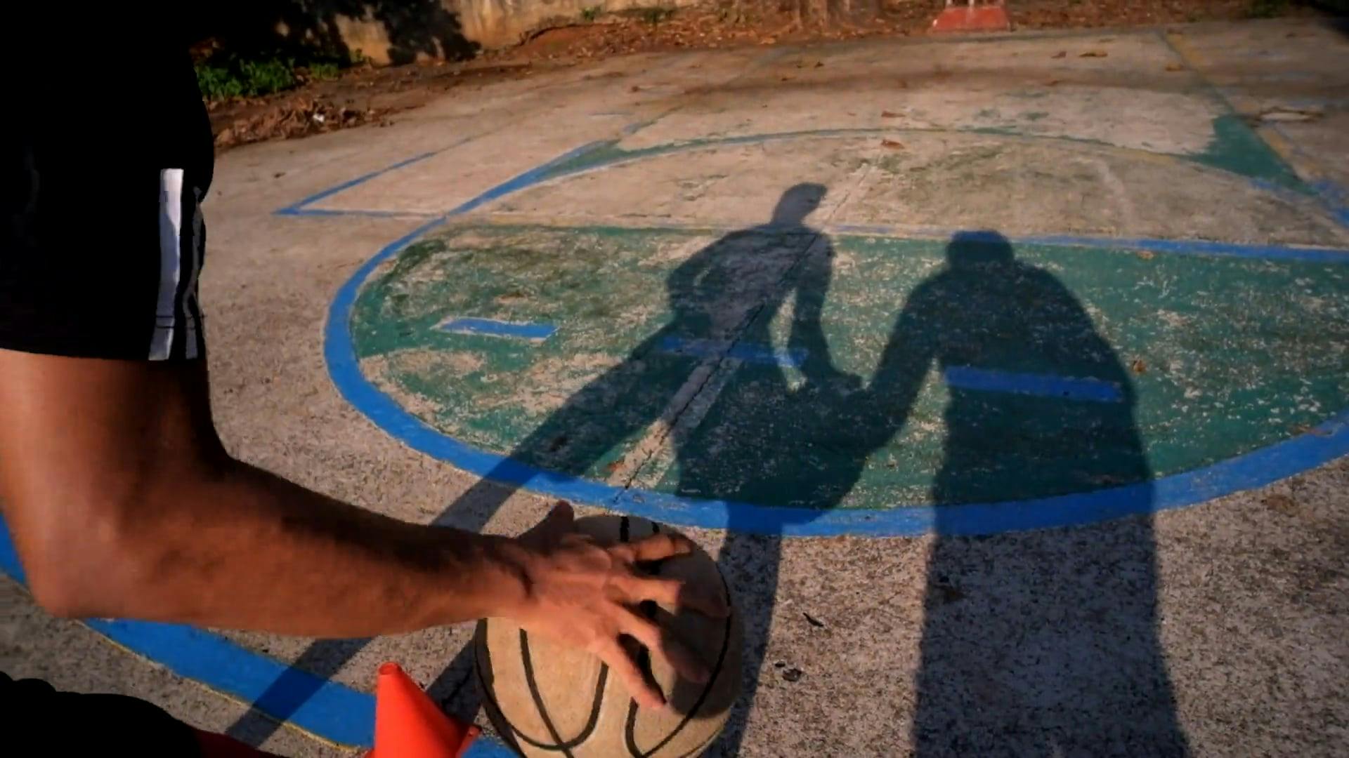 Person Dribbling a Ball · Free Stock Video