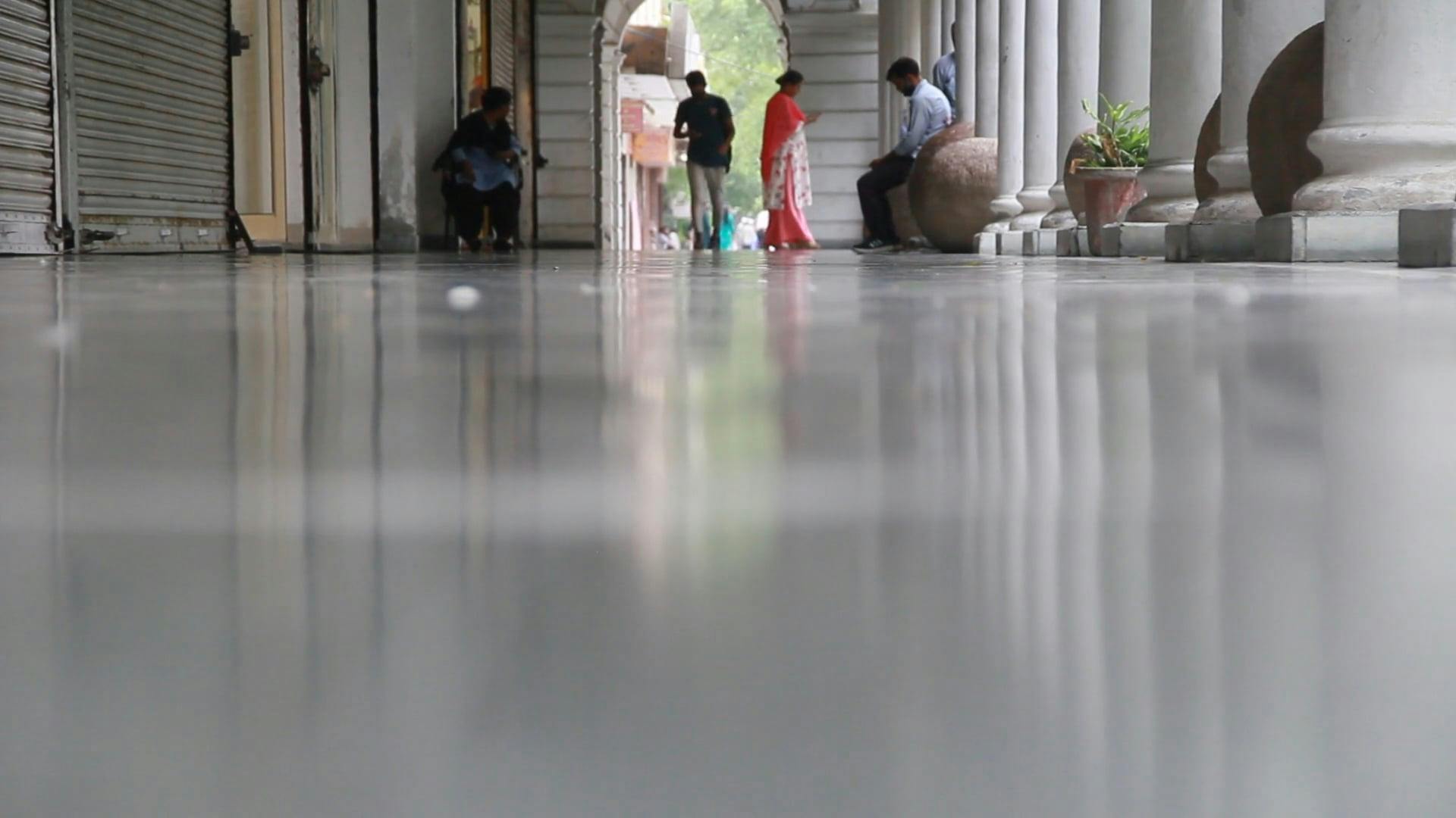 Ground Level Shot of People Walking Free Stock Video Footage, Royalty ...