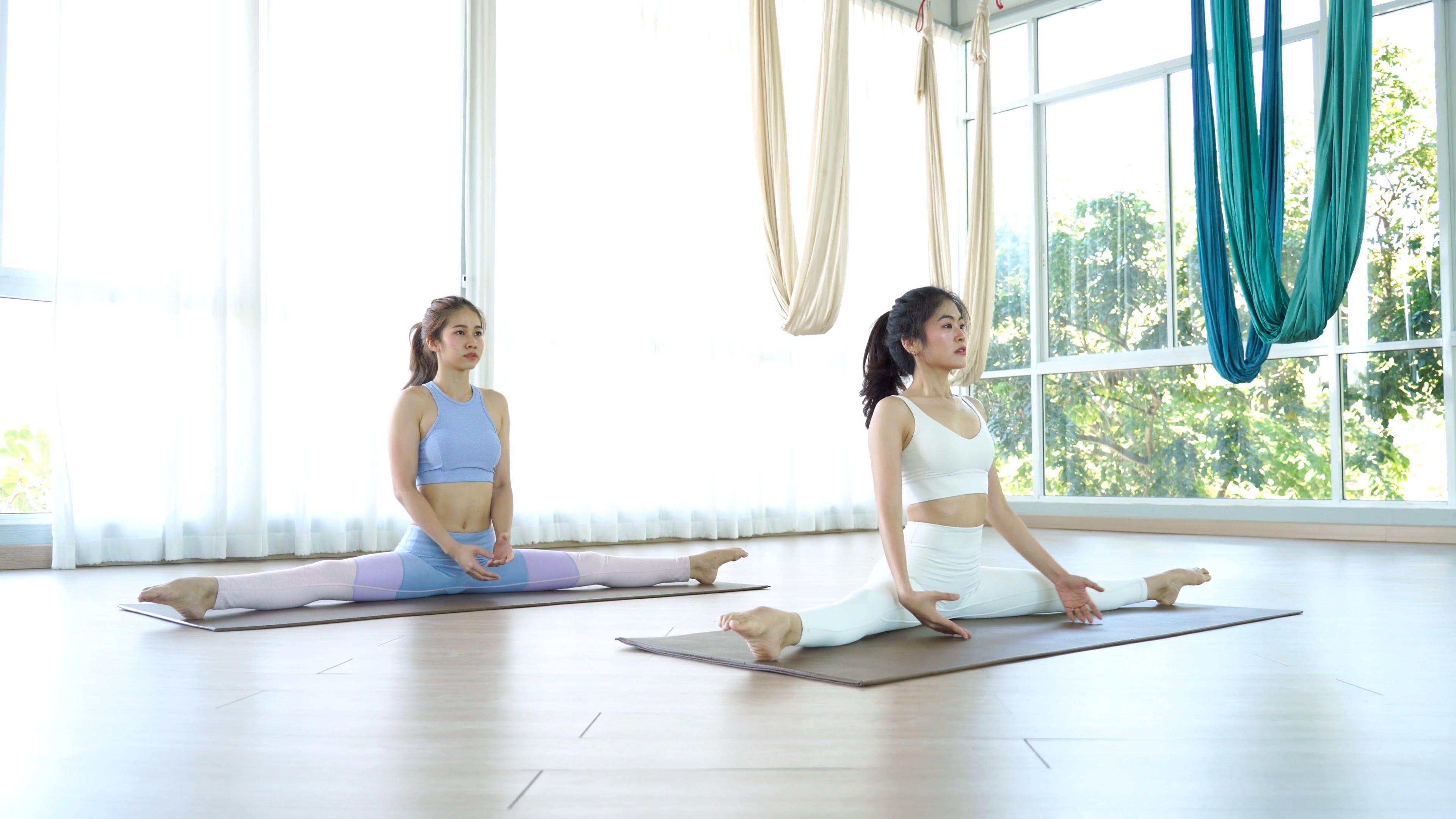 Women Practicing Yoga Videos, Download The BEST Free 4k Stock Video ...