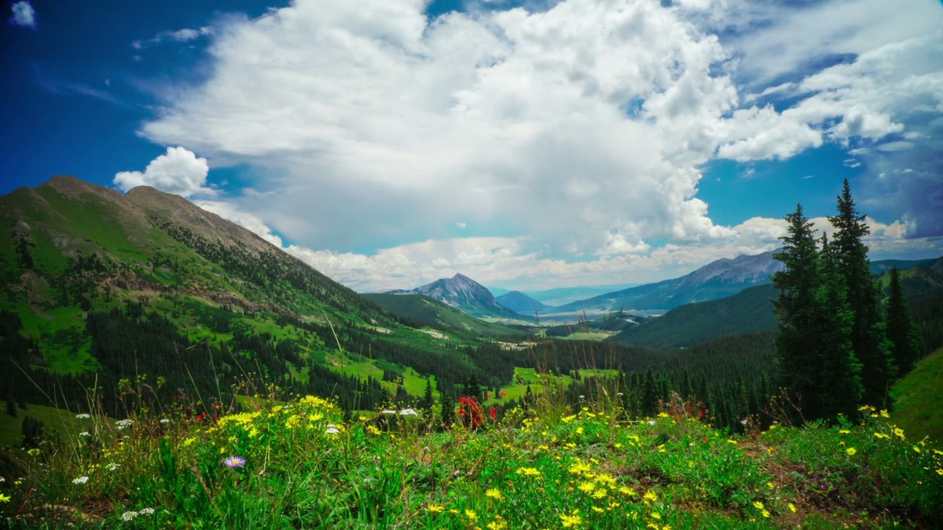 Time Lapse of Countryside View · Free Stock Video
