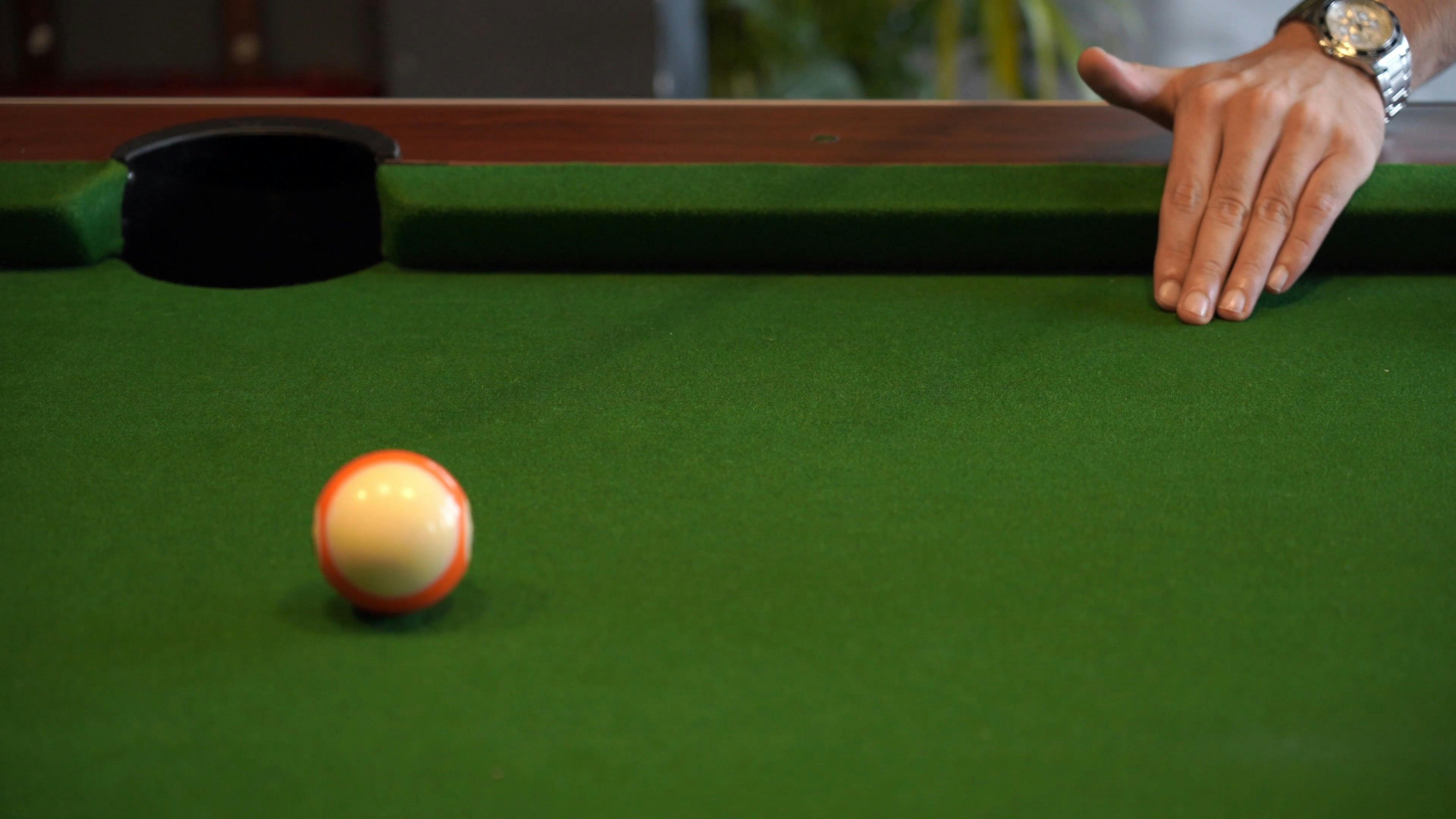 Playing Billiards · Free Stock Video
