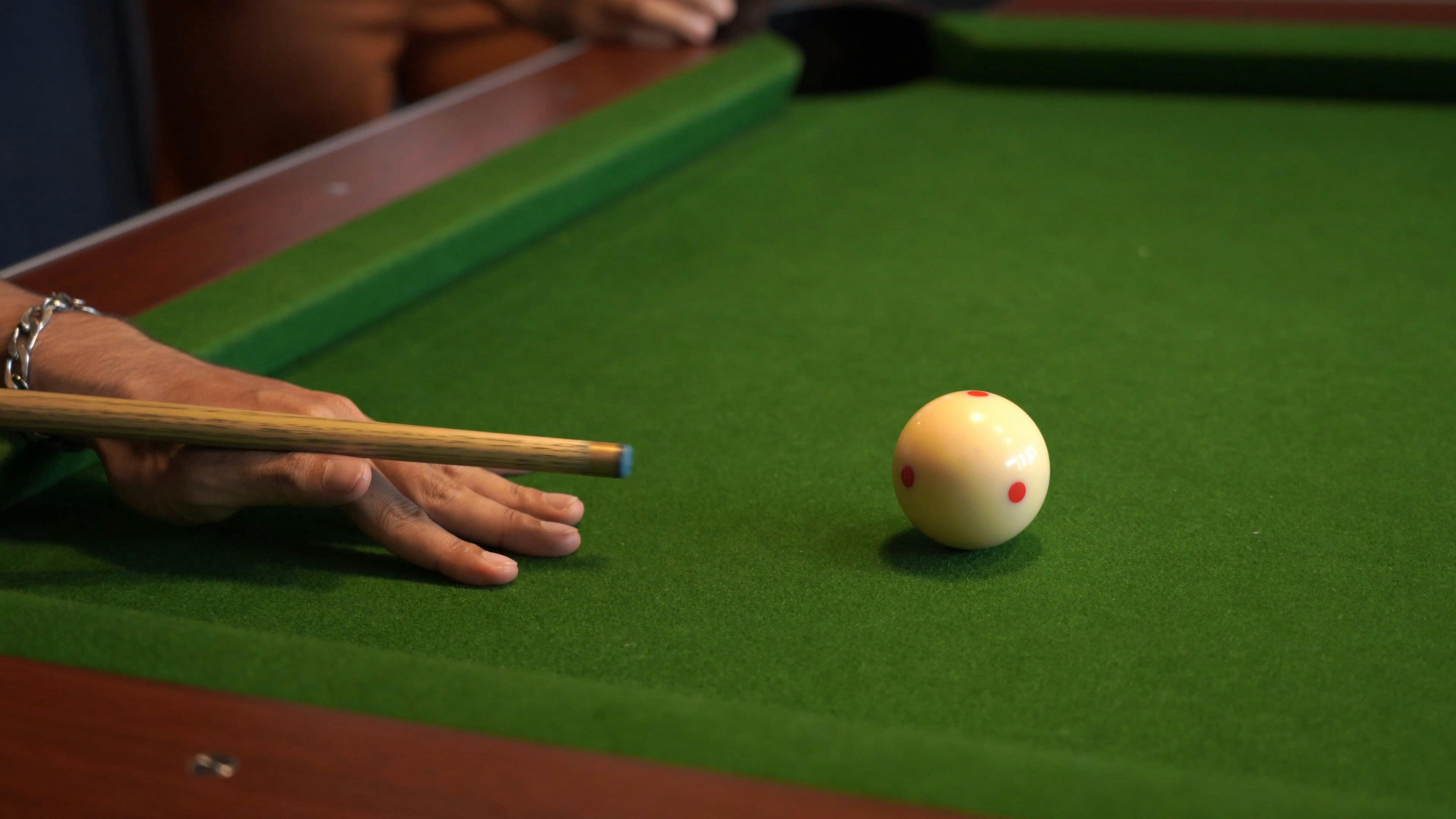 Video Of Person Doing Billiard Shot Free Stock Video Footage, Royalty ...