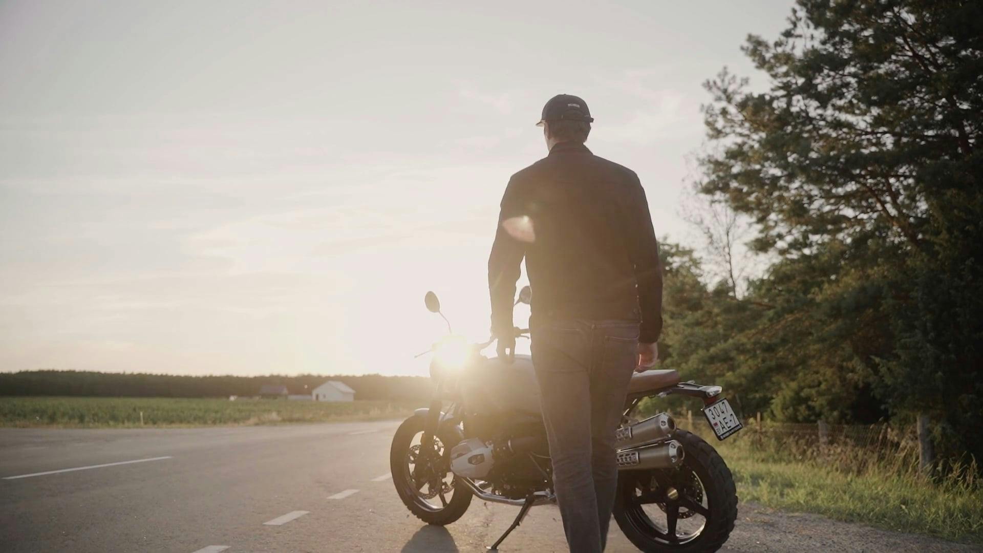 Person Driving A Motorcycle · Free Stock Video