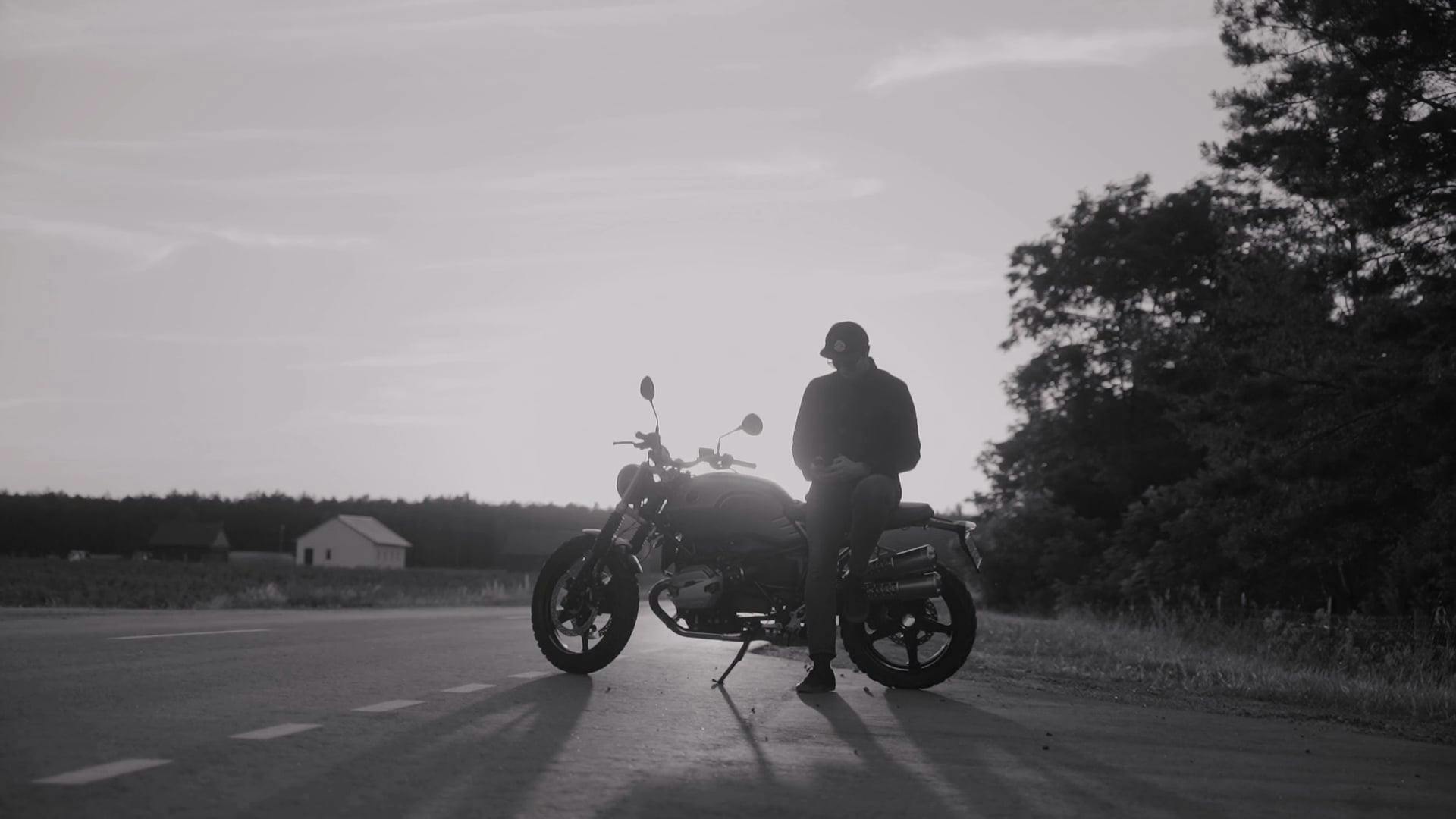 Man Getting on a Motorcycle · Free Stock Video