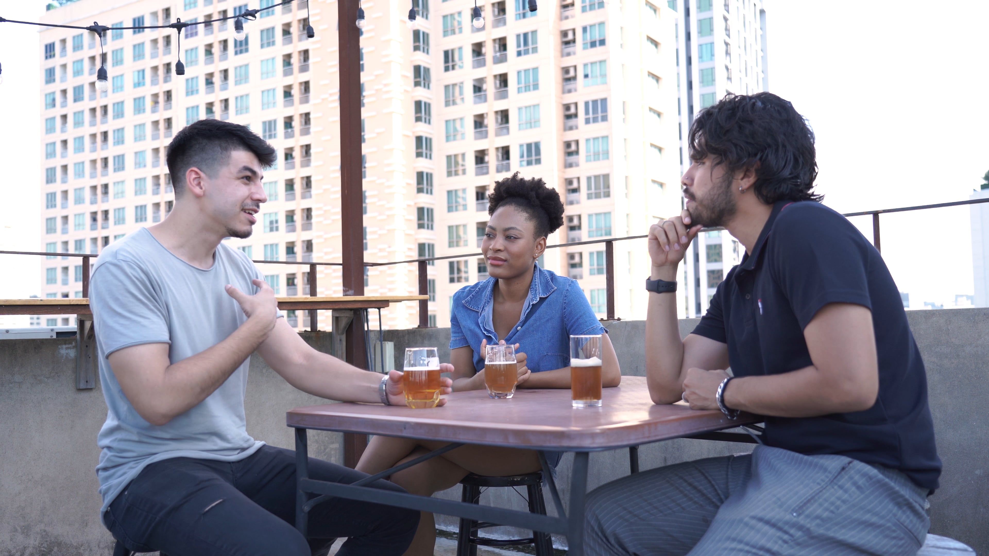 Friends Talking to Each Other Free Stock Video Footage, Royalty-Free 4K ...
