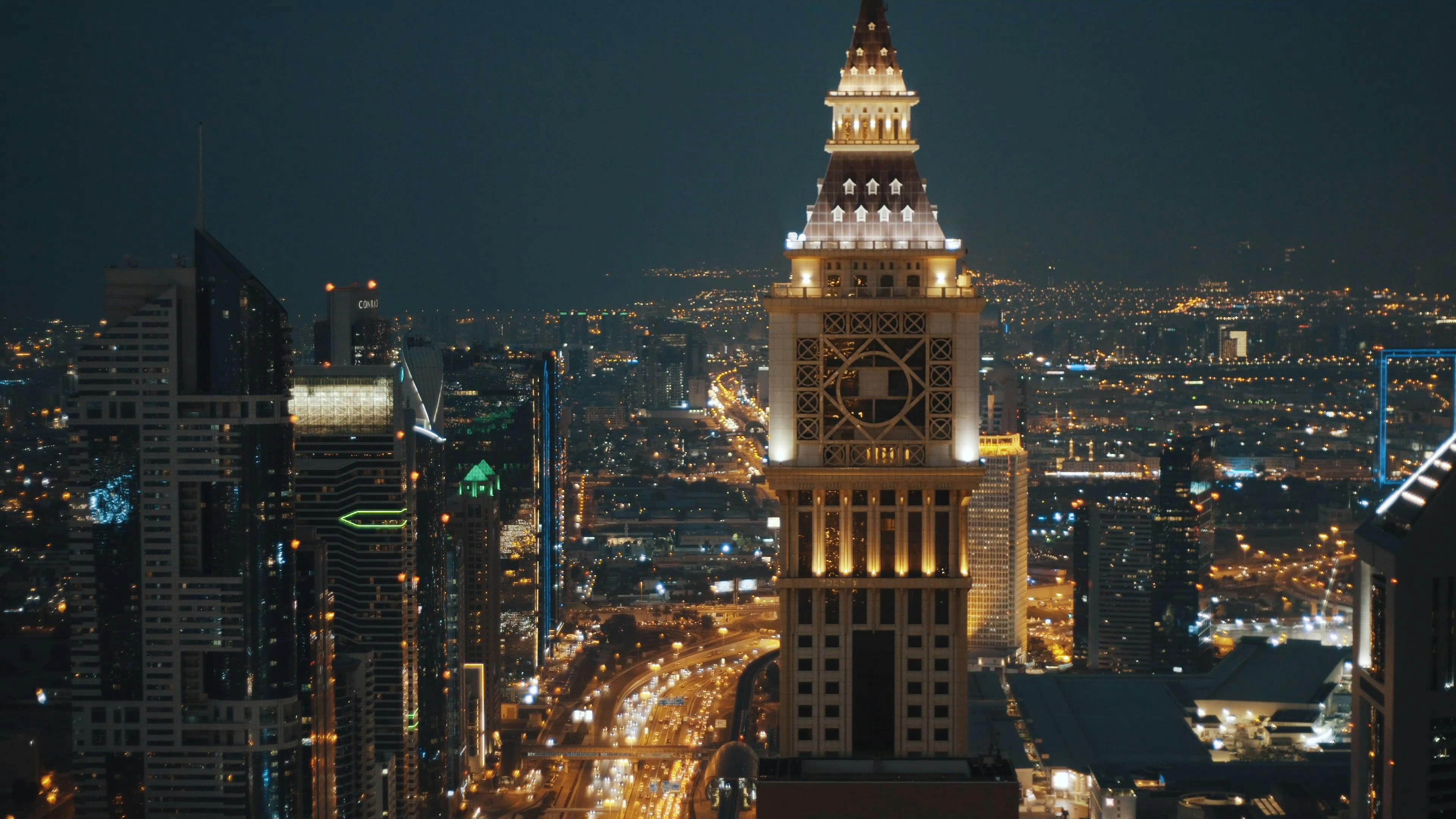 City View at Night Free Stock Video Footage, Royalty-Free 4K & HD Video ...