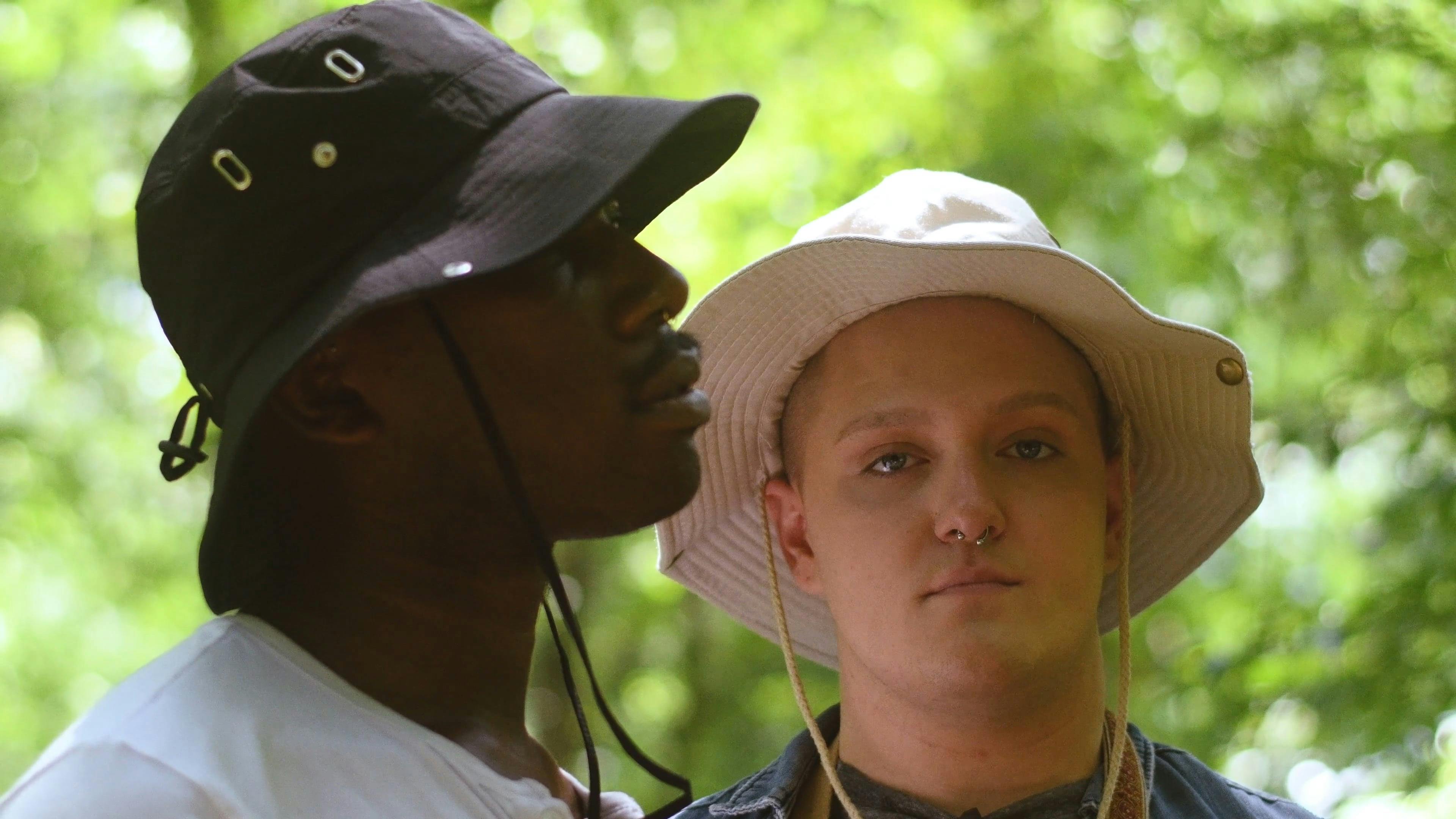 Close-Up View of People Wearing Bucket Hats Free Stock Video Footage ...