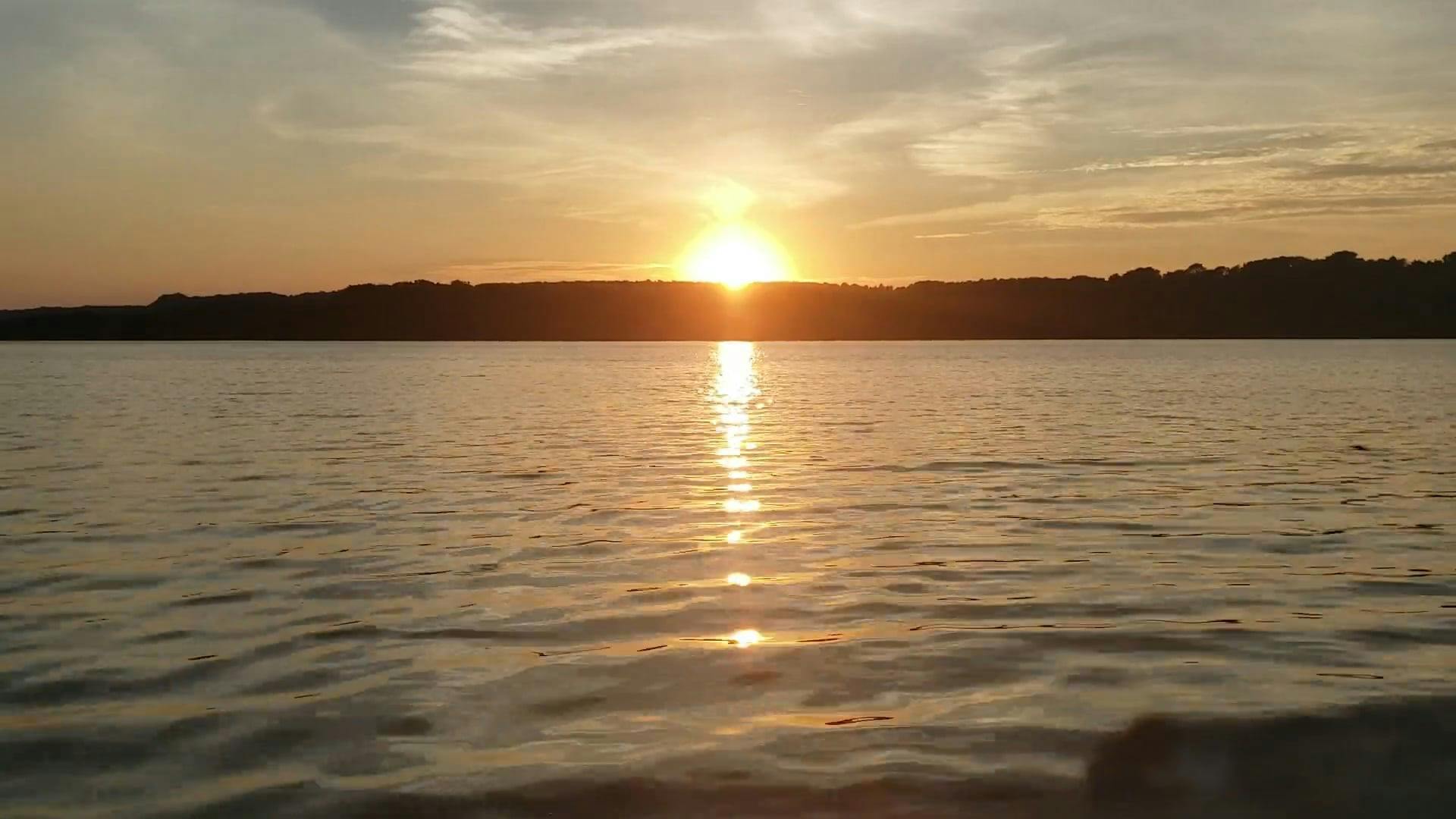 People Looking At Sunset · Free Stock Video