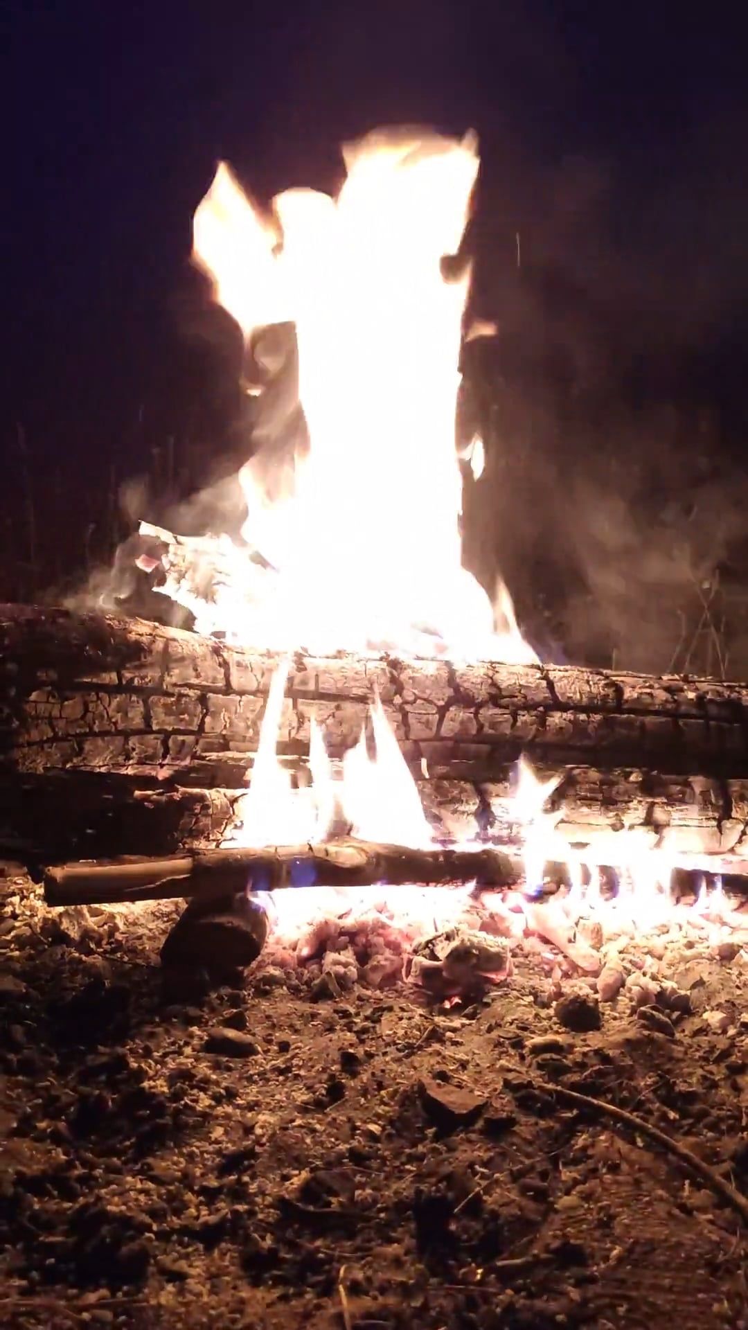 Wood on Fire Free Stock Video Footage, Royalty-Free 4K & HD Video Clip
