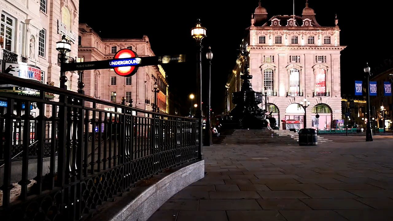Time Lapse Video of London Street at Night Free Stock Video Footage ...