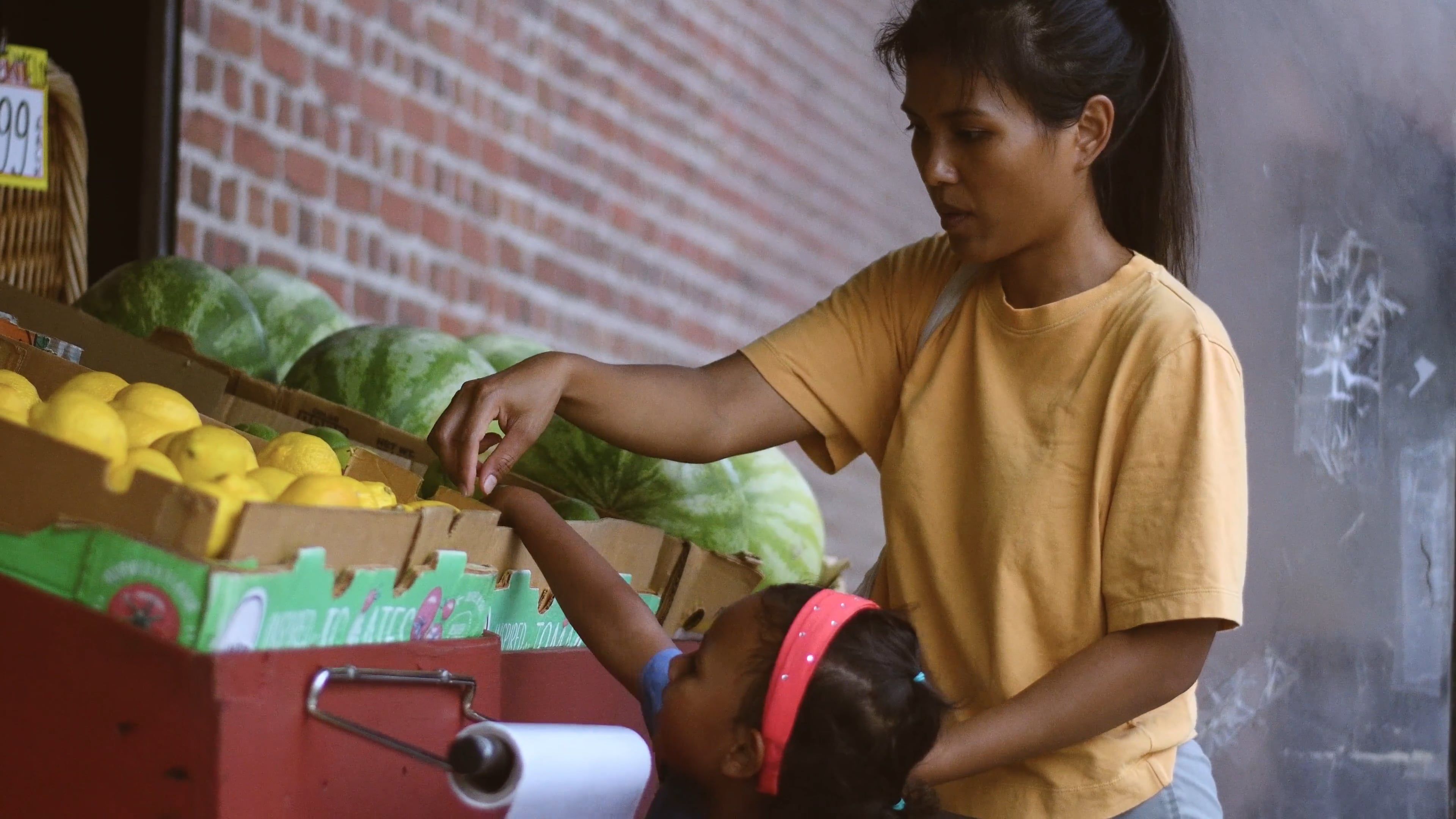 Adorable Daughter Helping her Mother in Grocery Shopping Free Stock ...