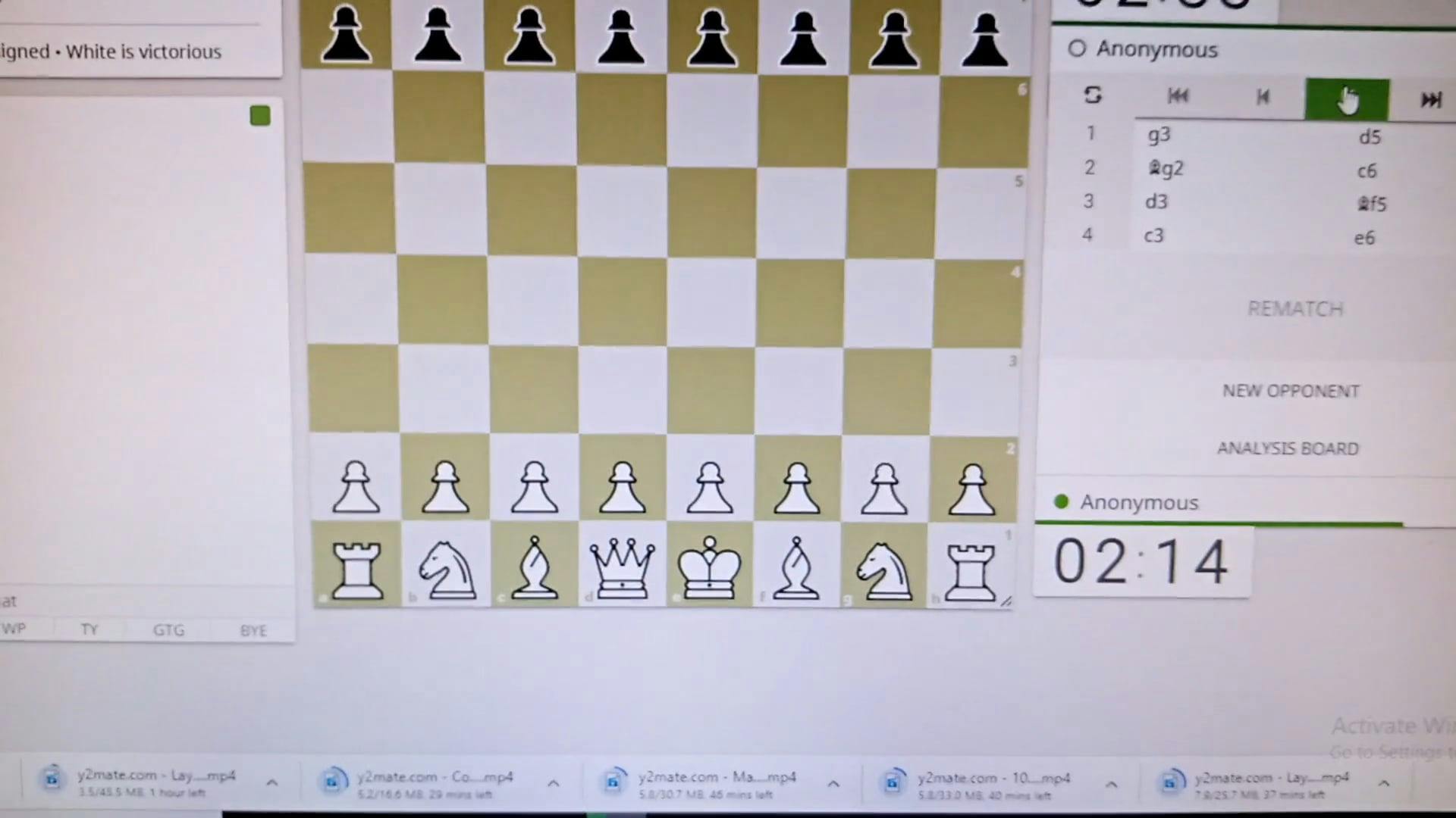 Playing Chess on Computer Free Stock Video Footage, Royalty-Free 4K ...