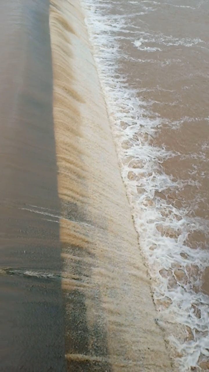 Ripples on the Surface of a Flowing River Free Stock Video Footage ...