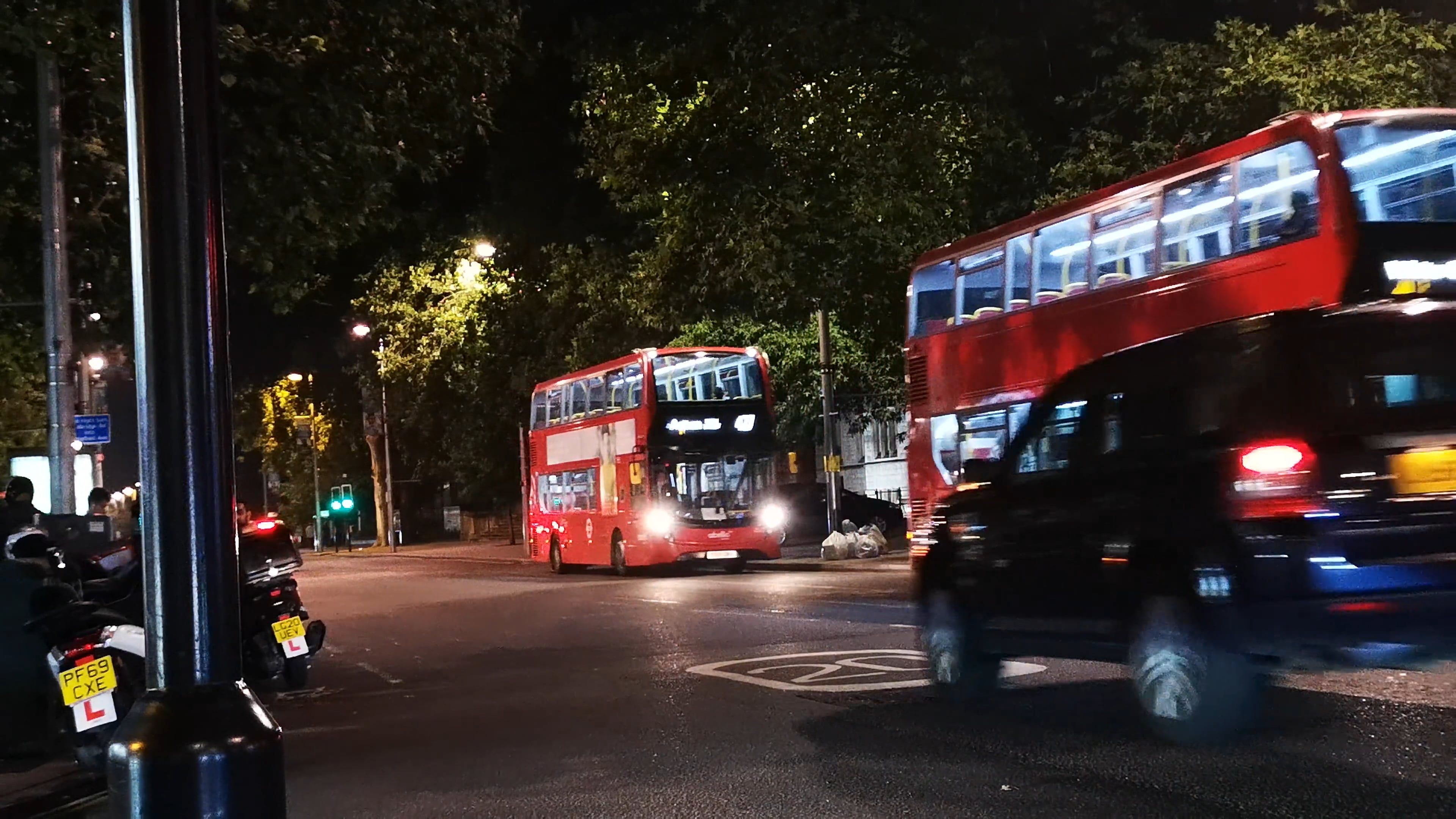 Night View of Busy London Street Free Stock Video Footage, Royalty-Free ...
