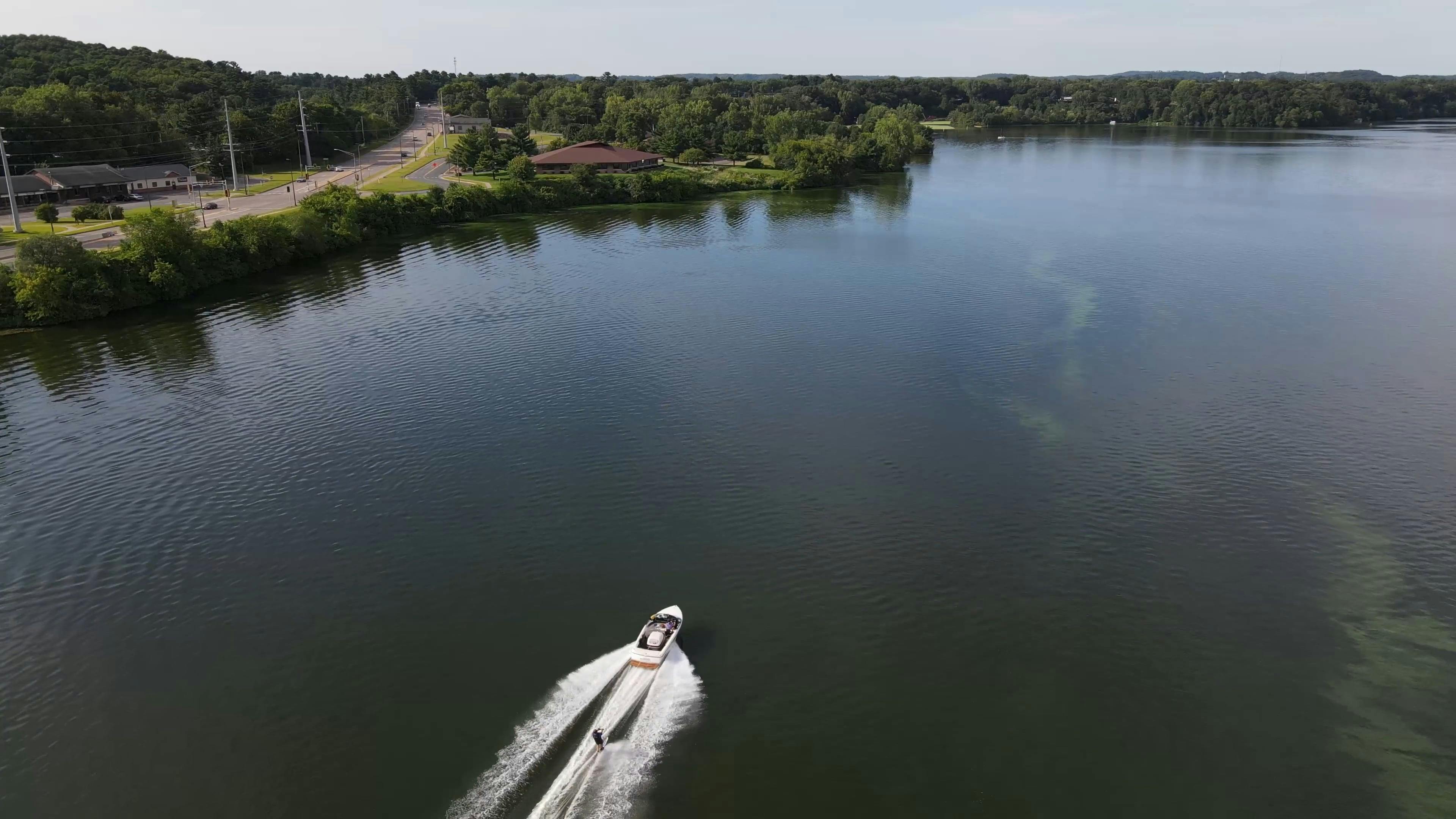 A Person Water Skiing Free Stock Video Footage, Royalty-Free 4K & HD ...