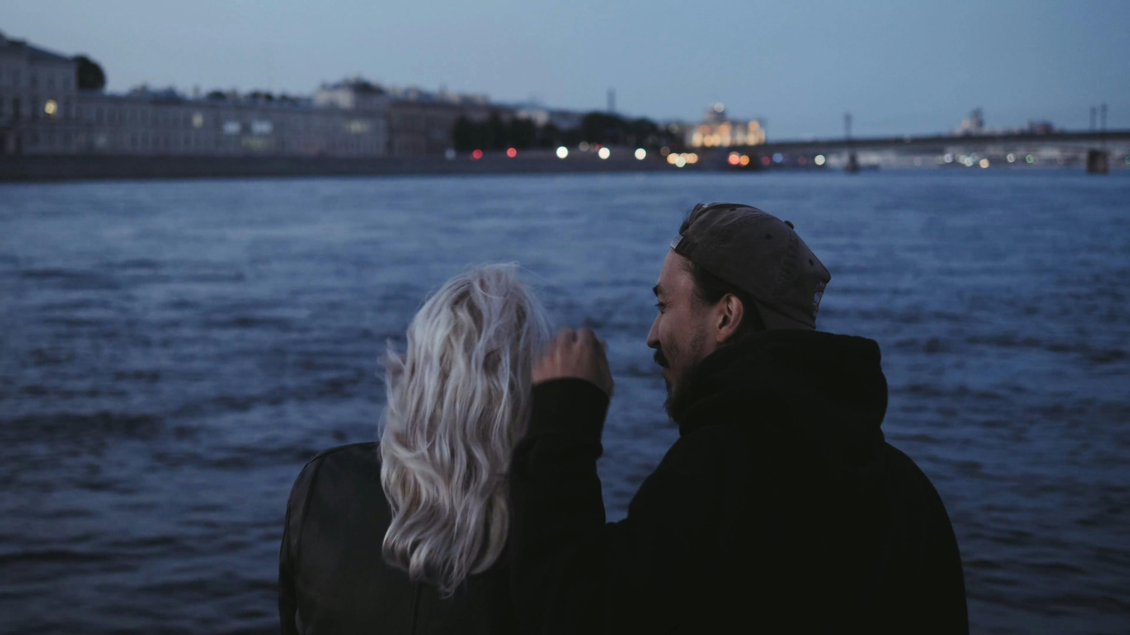 A Couple Riding a Water Taxi · Free Stock Video