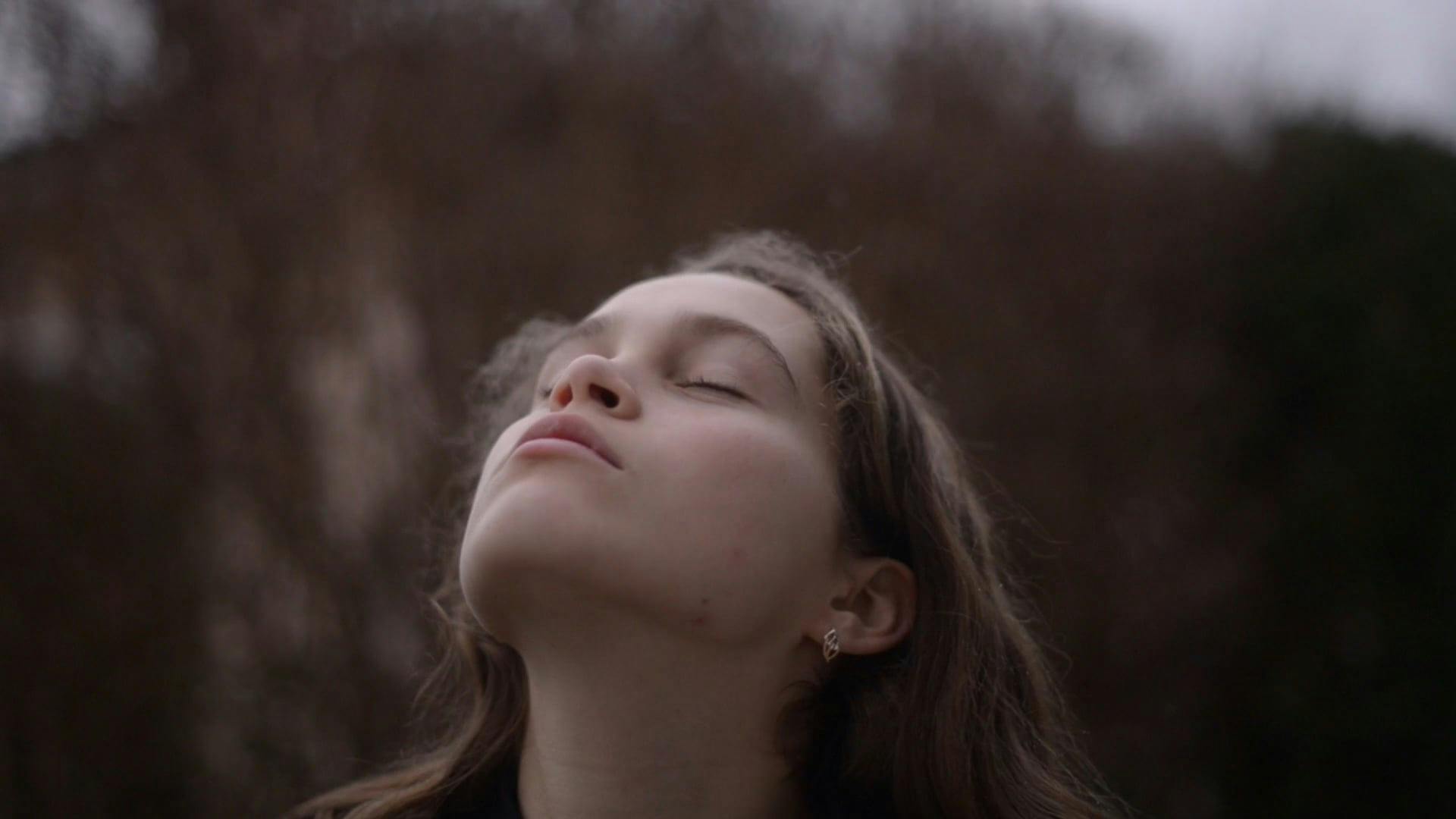 Raindrops Falling On Face