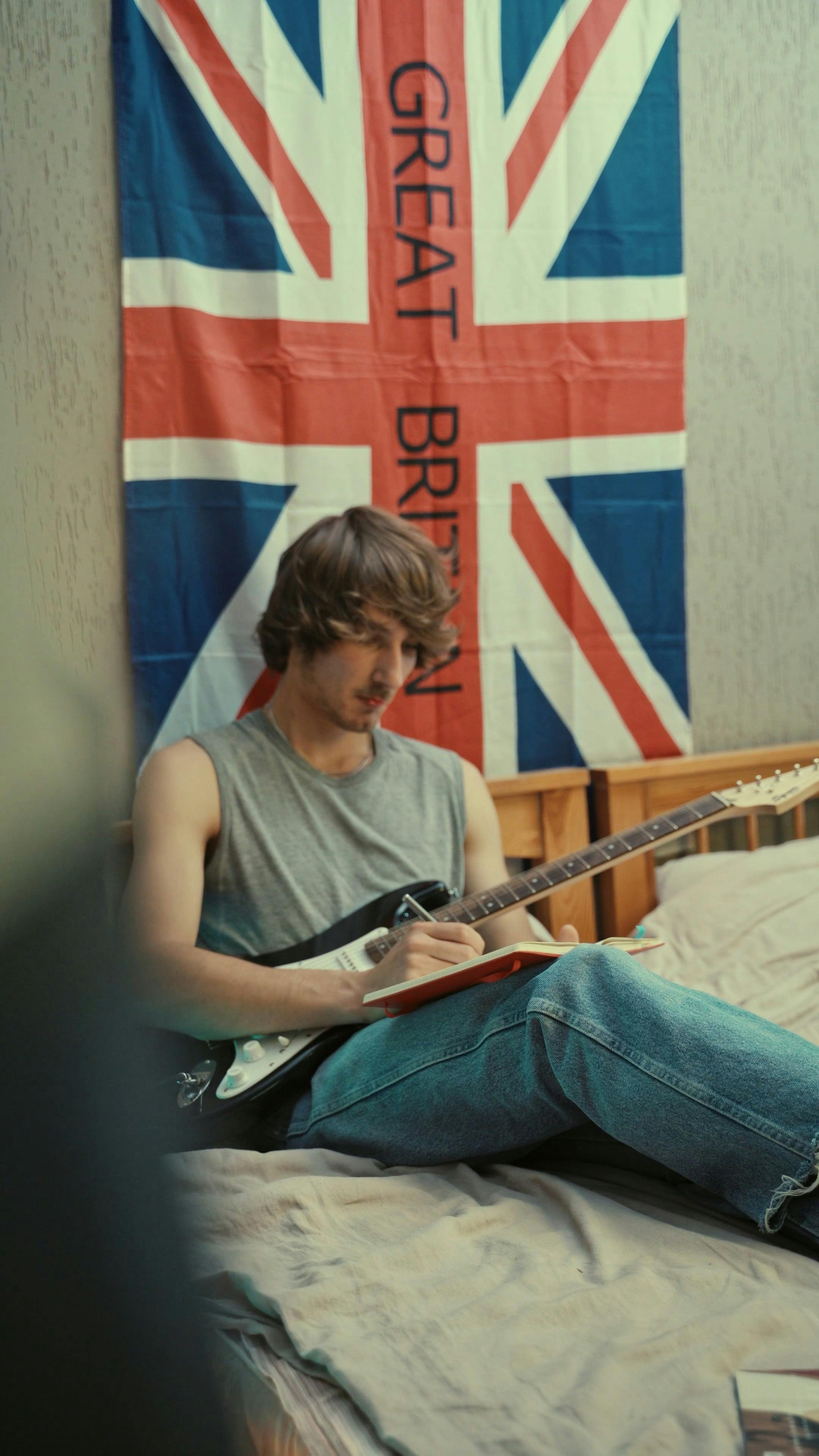 Man Writing a Song Free Stock Video Footage, Royalty-Free 4K & HD Video ...