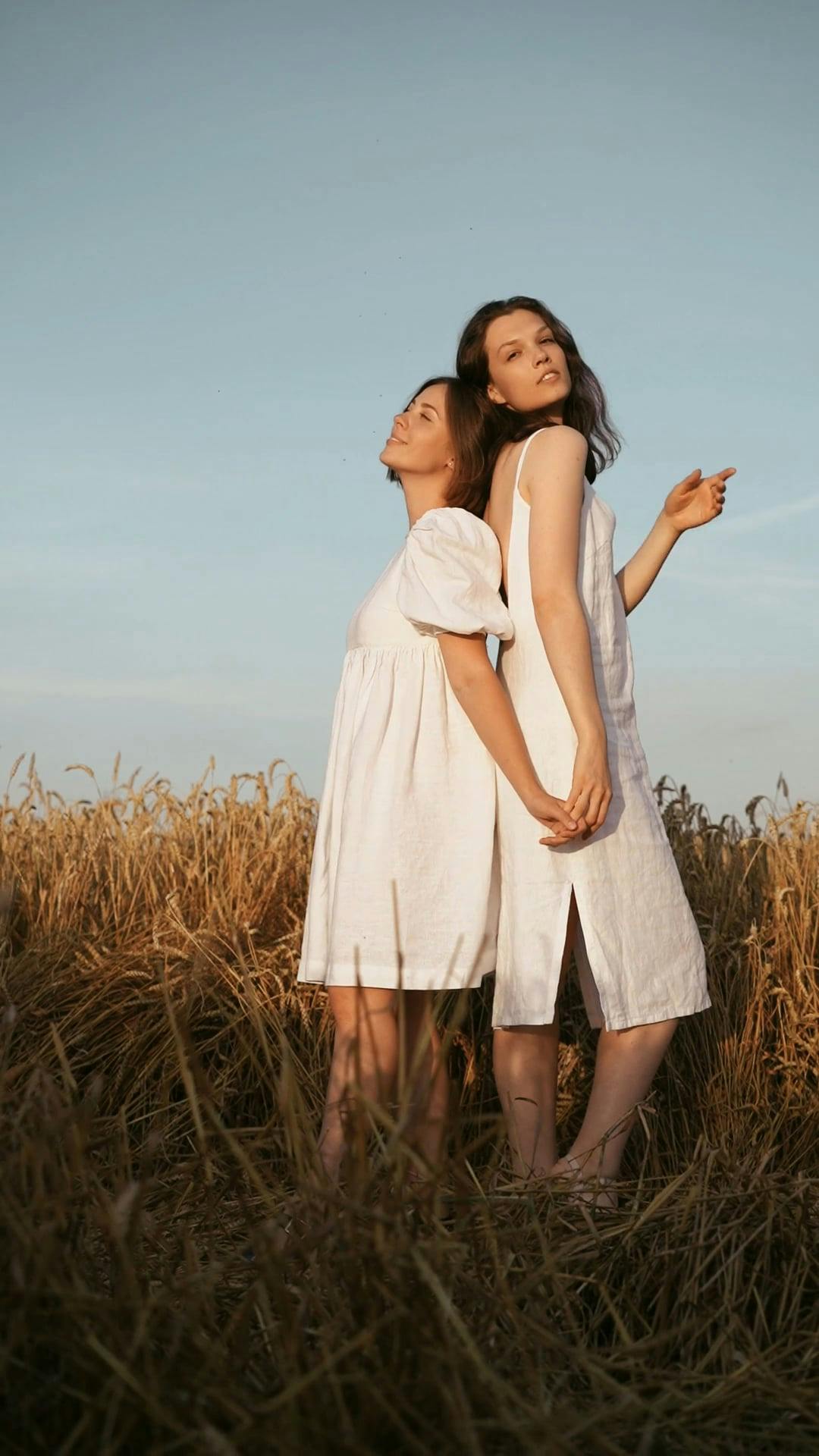 Female Models in an Outdoor Photoshoot Free Stock Video Footage ...