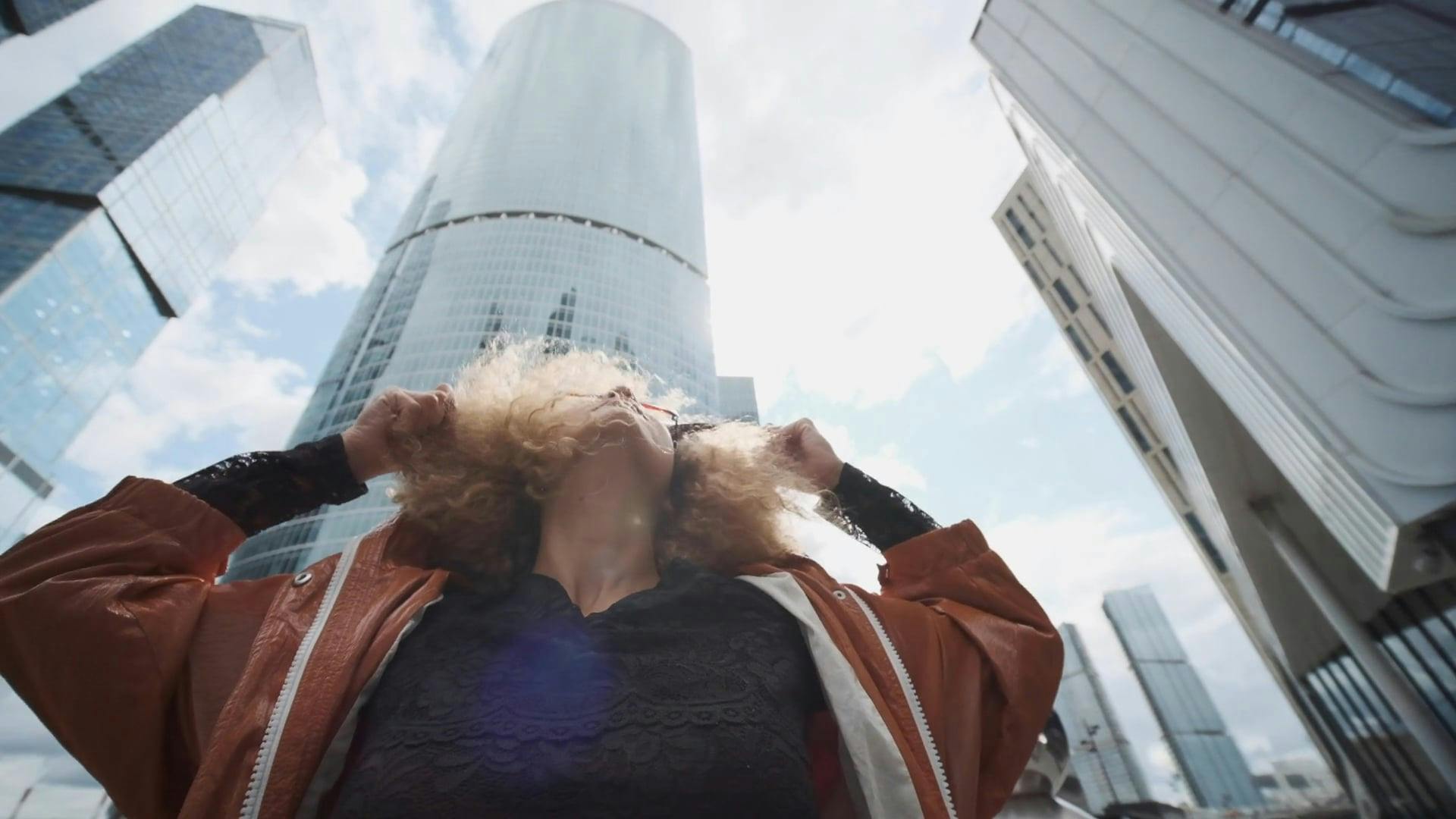 Looking Up Through Buildings At Clouds Videos, Download The BEST Free ...