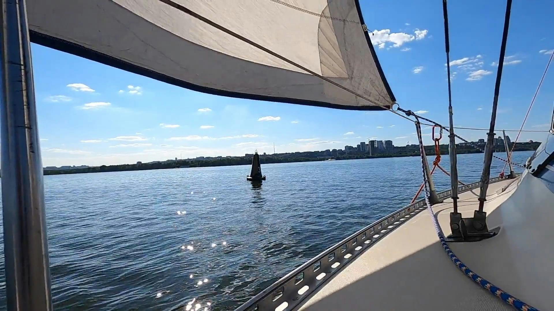 A Buoy Floating in the Sea · Free Stock Video
