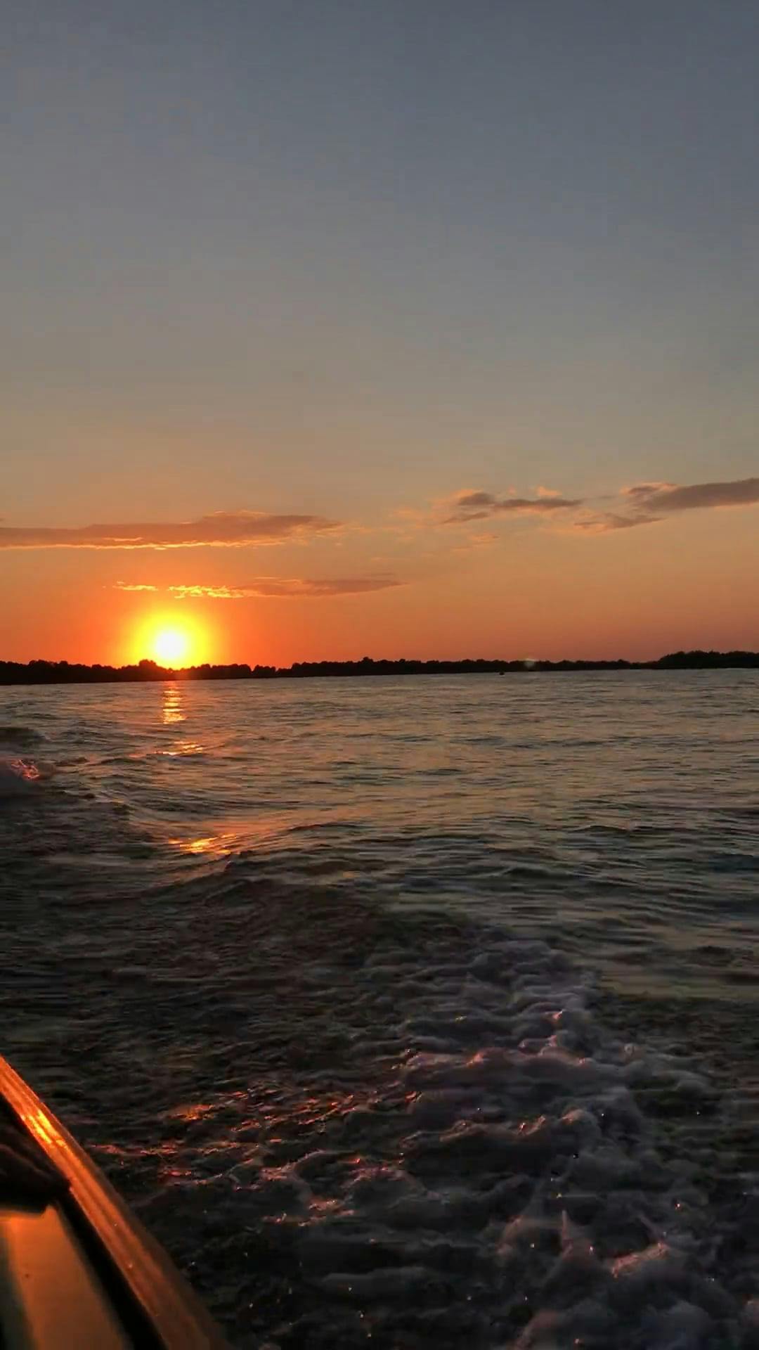 View of Sunset from the Beach Free Stock Video Footage, Royalty-Free 4K ...