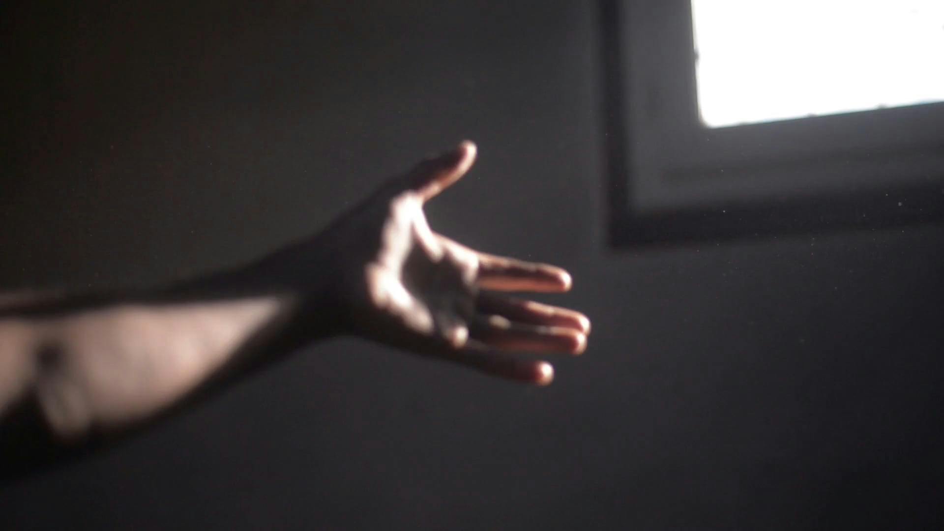 An Open Arm Stretches For A Dance Form Free Stock Video Footage ...