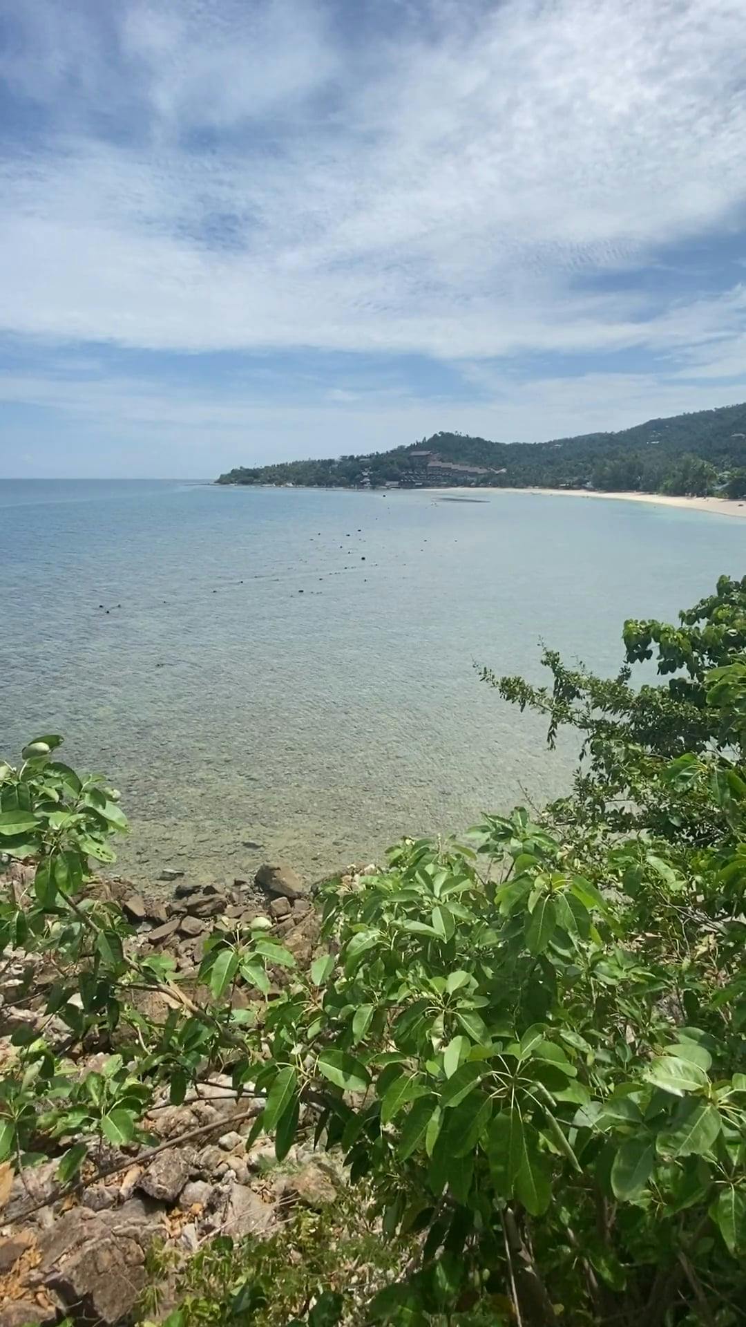 Sunset View In The Horizon From The Beach Shore Free Stock Video ...