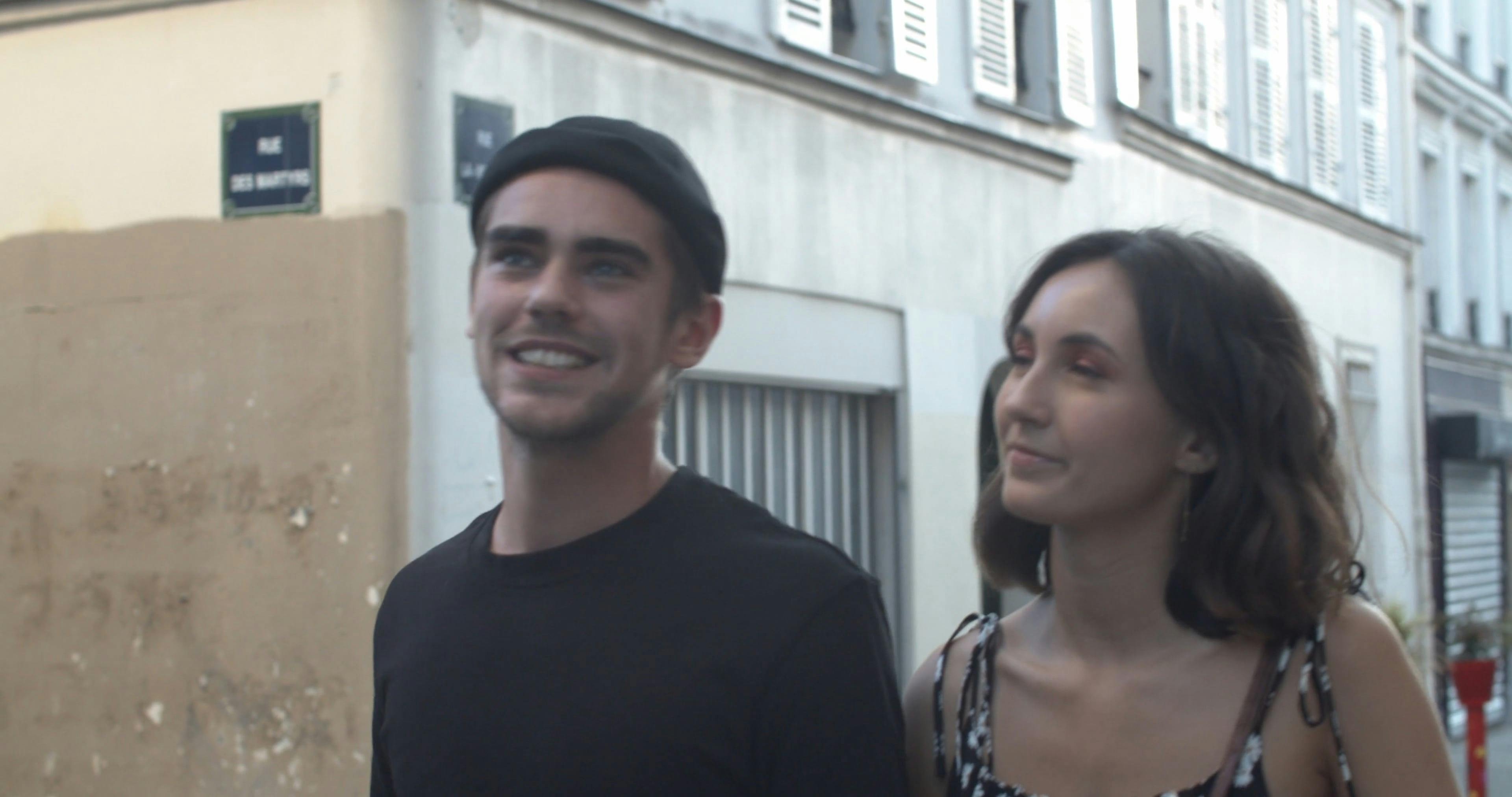 Young Romantic Couple Roaming around City Free Stock Video Footage ...