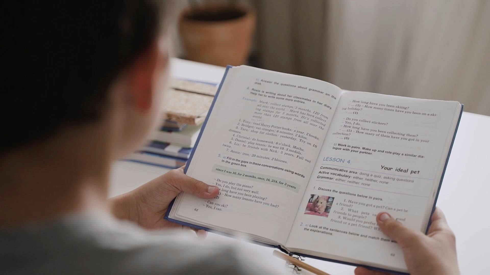 Boy Reading a Book Free Stock Video Footage, Royalty-Free 4K & HD Video ...