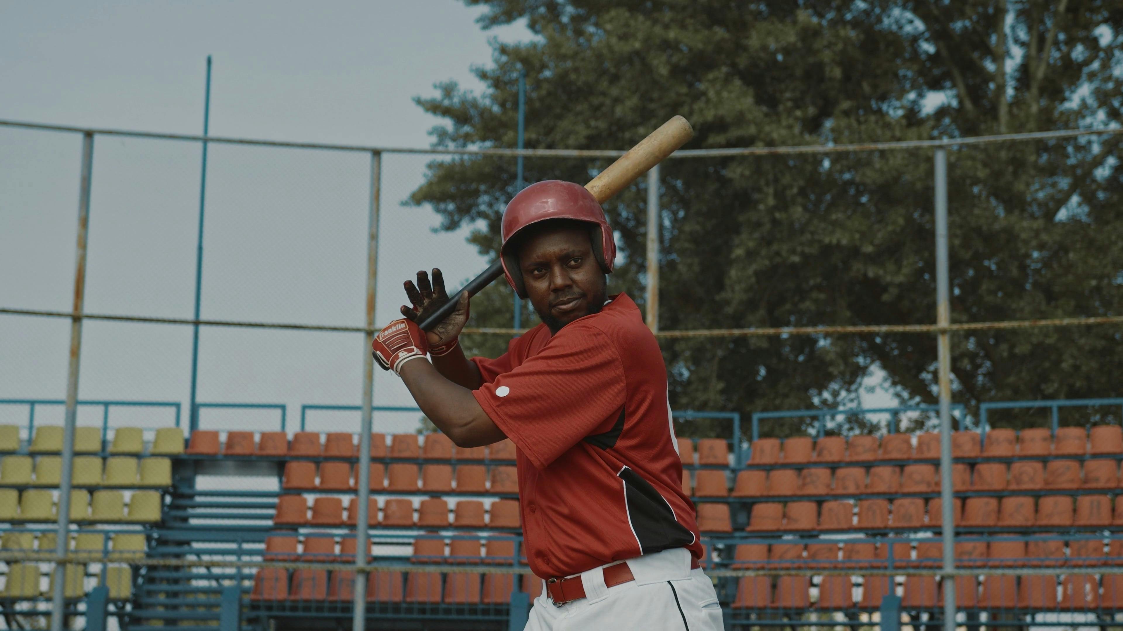 Baseball Player Missing the Baseball then Shows His Frustration · Free ...