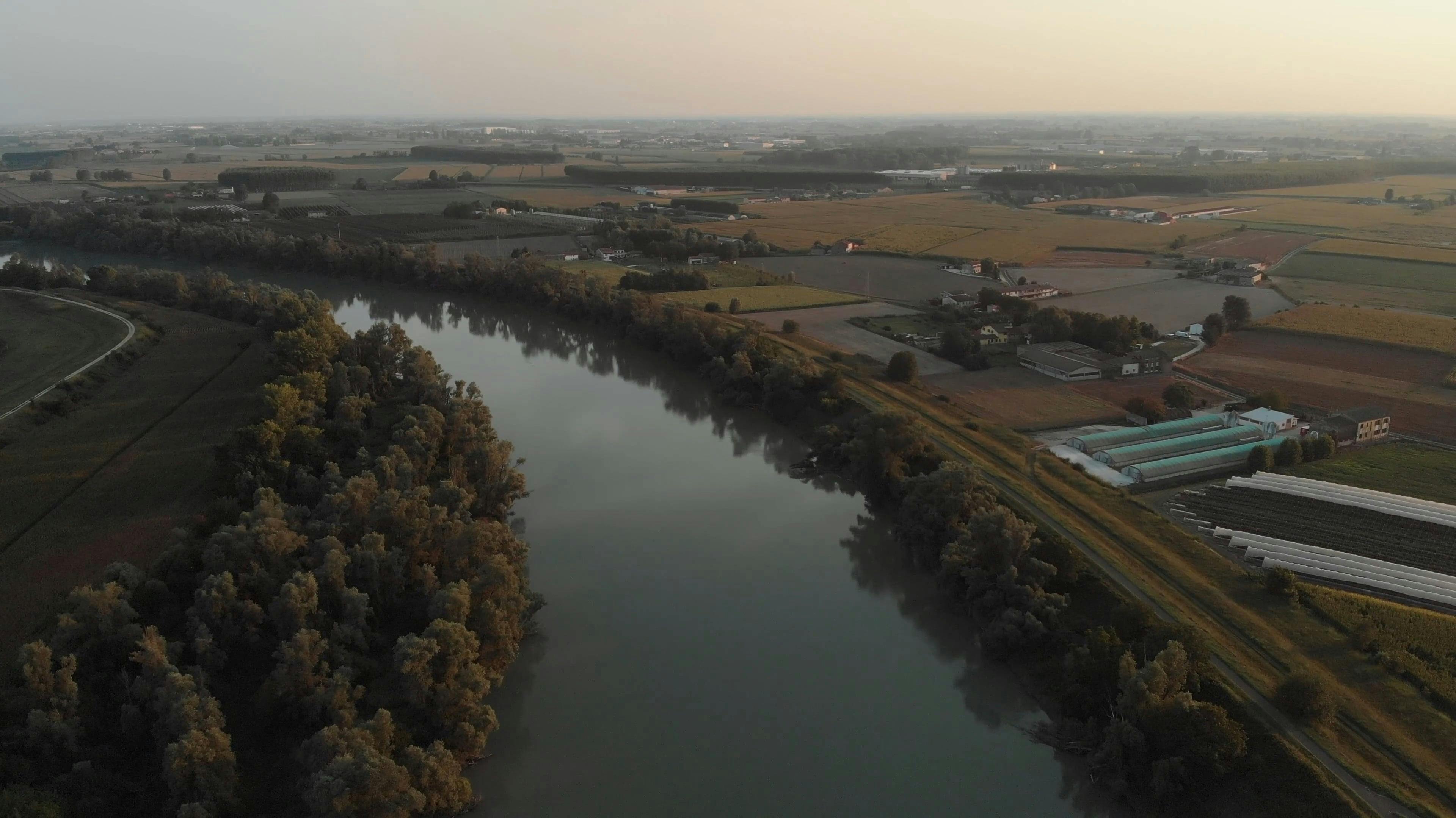 Drone Footage of a River · Free Stock Video