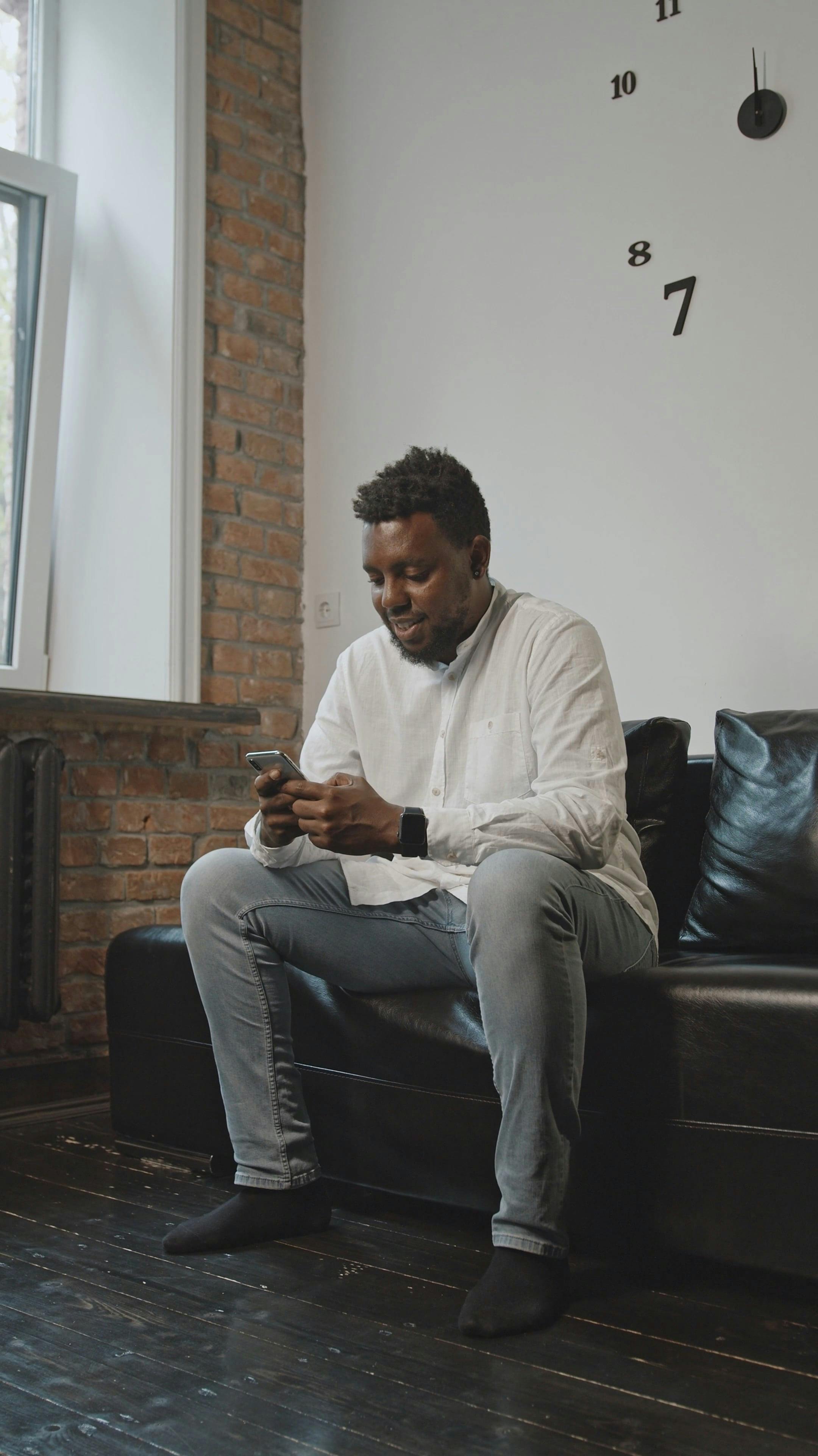 A Man Feeling Joyous Free Stock Video Footage, Royalty-Free 4K & HD ...