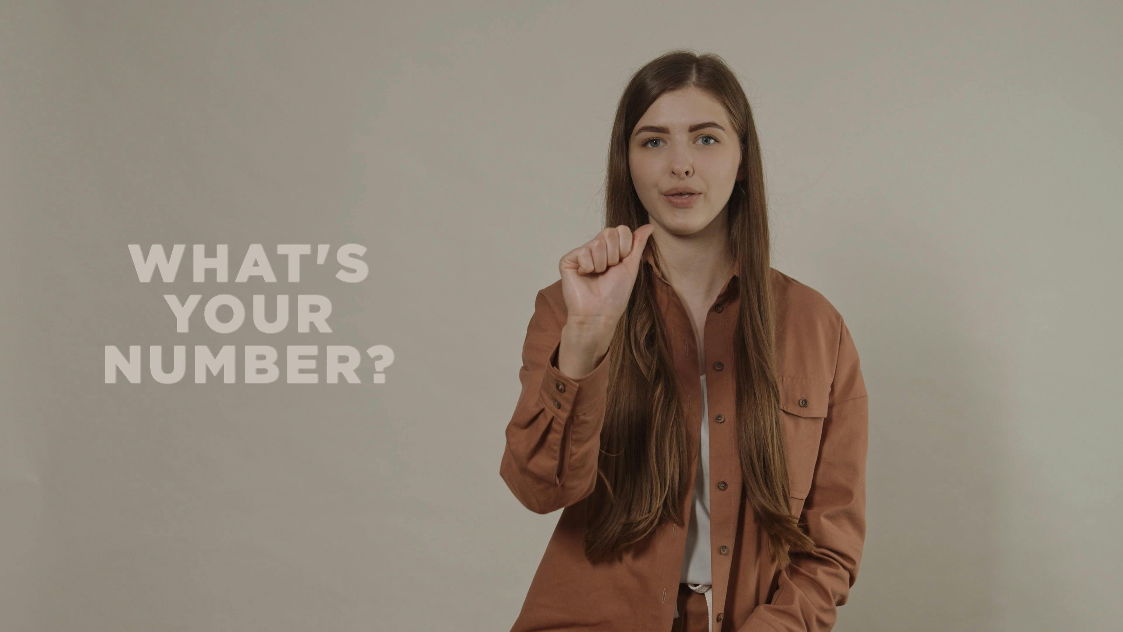 Woman Asking a Question by Doing Sign Language · Free Stock Video