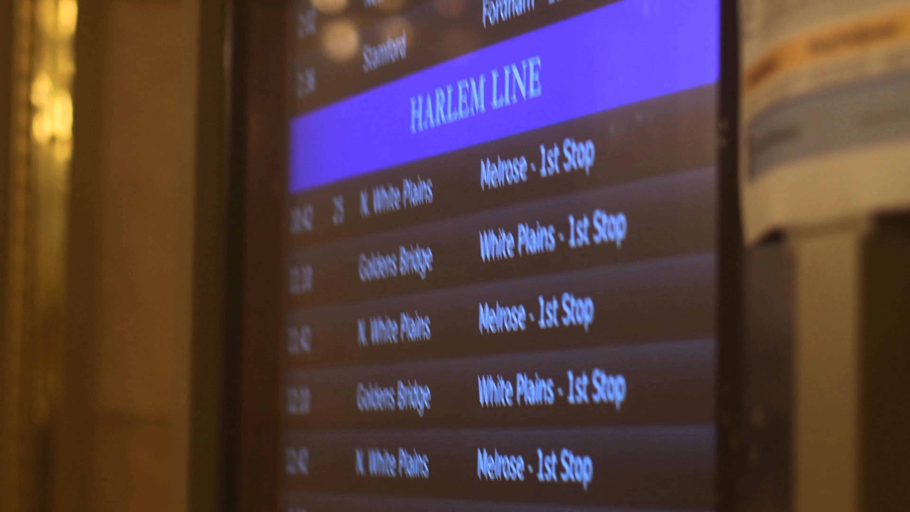 Train Schedule Board Free Stock Video Footage, Royalty-Free 4K & HD ...