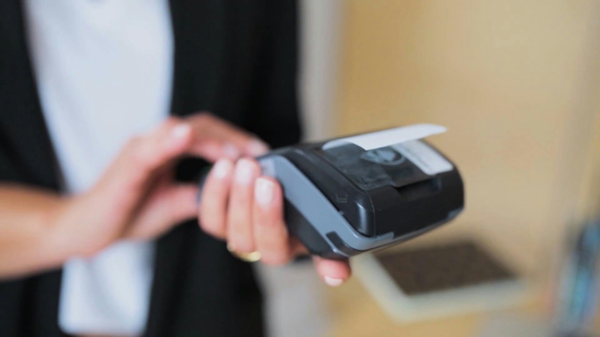 Customer Transacting Payment · Free Stock Video