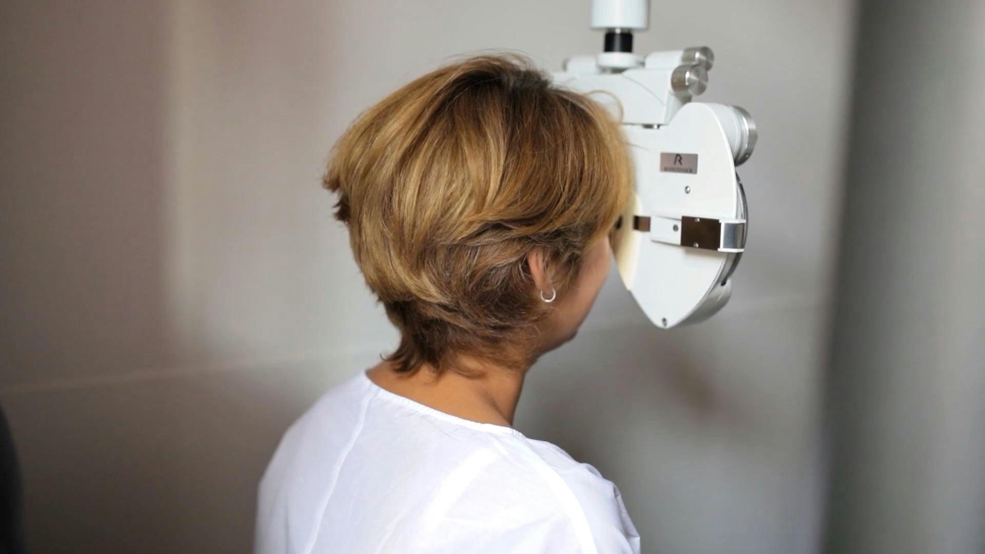 Person having Eye Examination · Free Stock Video