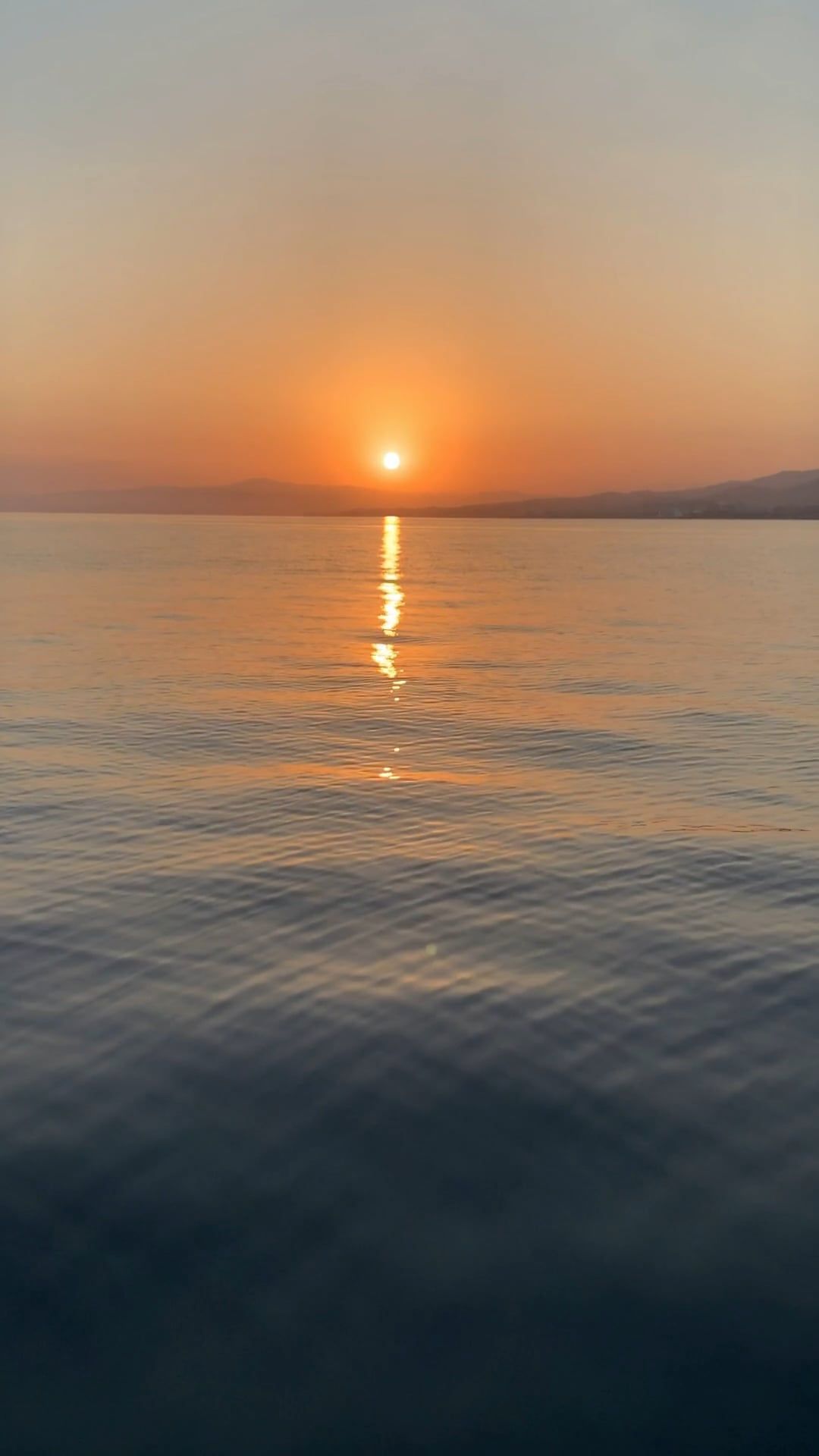 Sunset Over the Ocean · Free Stock Video
