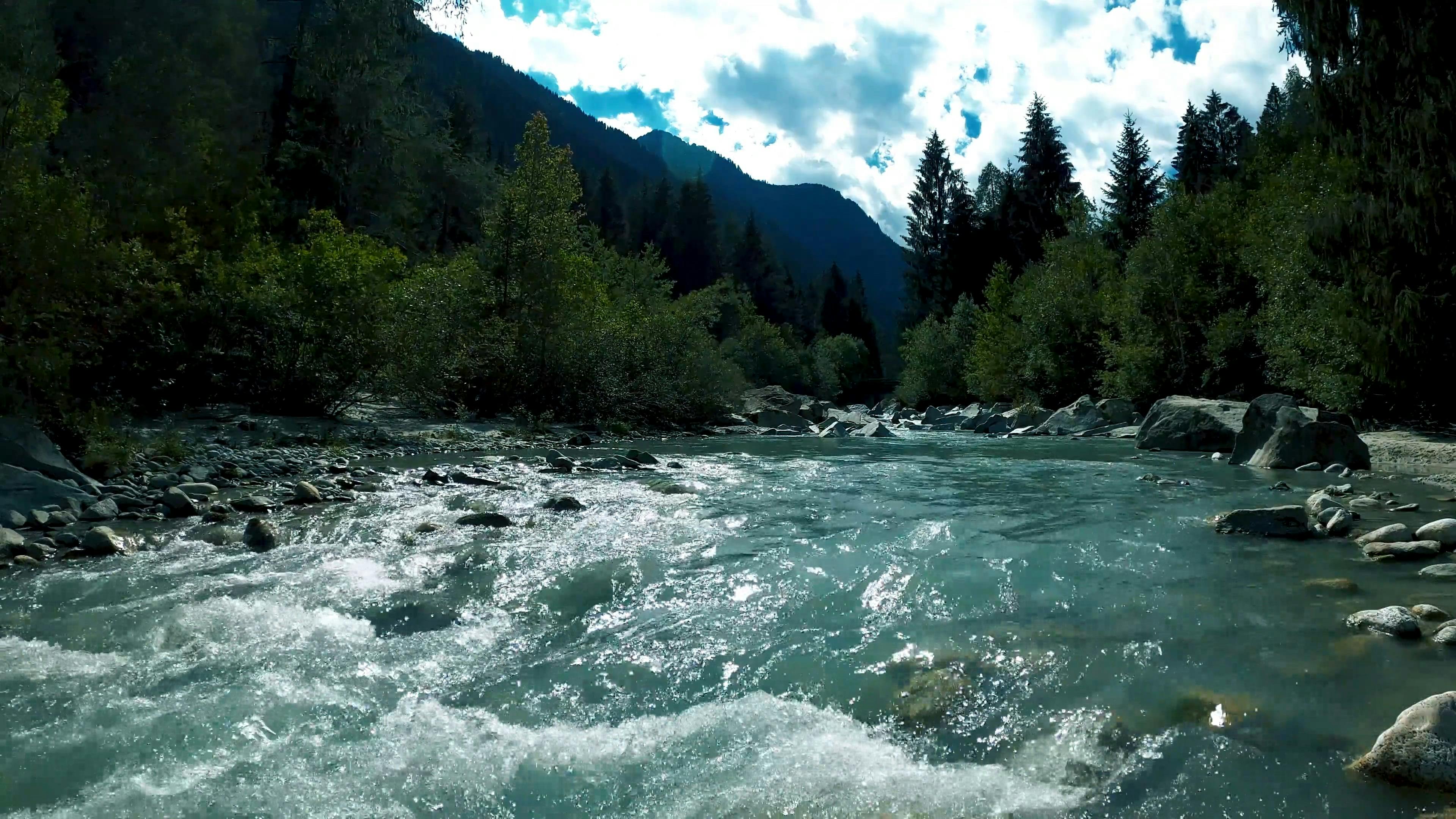 A Flowing Stream Free Stock Video Footage, Royalty-Free 4K & HD Video Clip