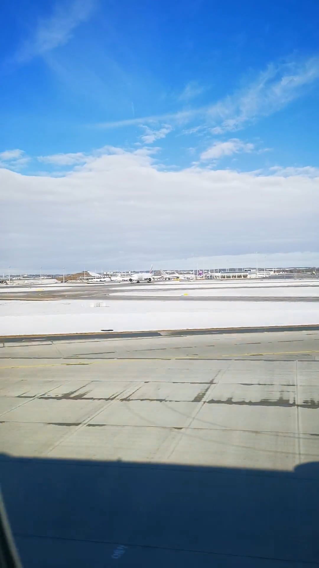 Video of a Plan Takeoff from the Window Free Stock Video Footage ...