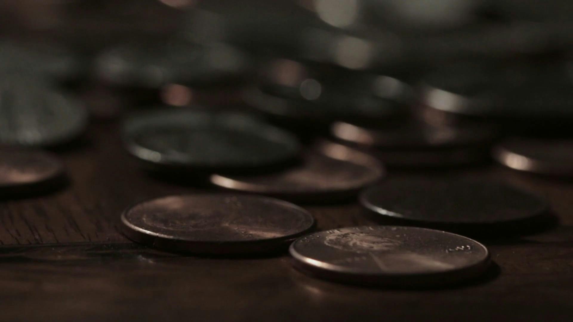 Dropping Ten Rupee Coins on the Floor Free Stock Video Footage, Royalty ...