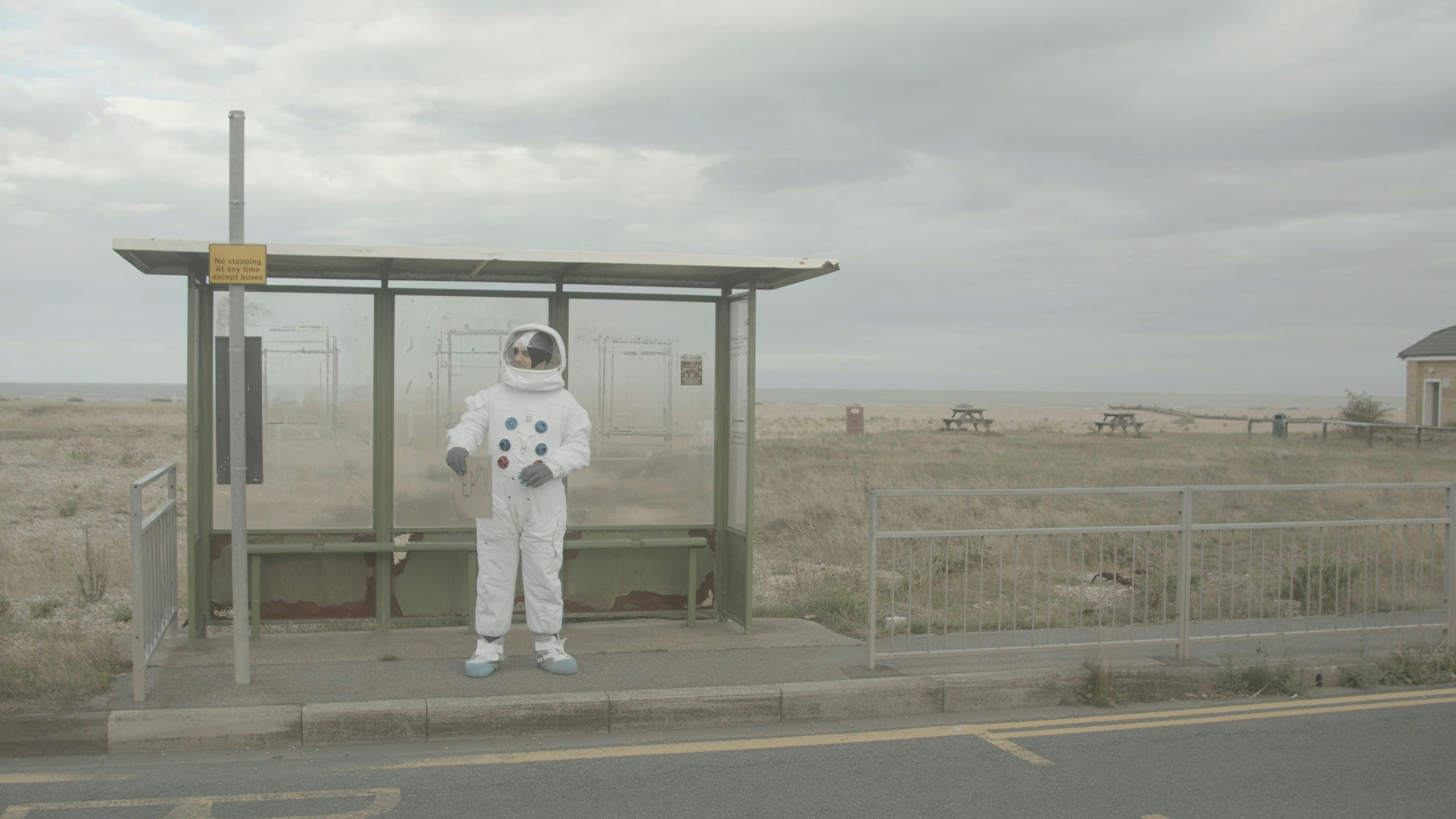 Hitchhiking Astronaut · Free Stock Video