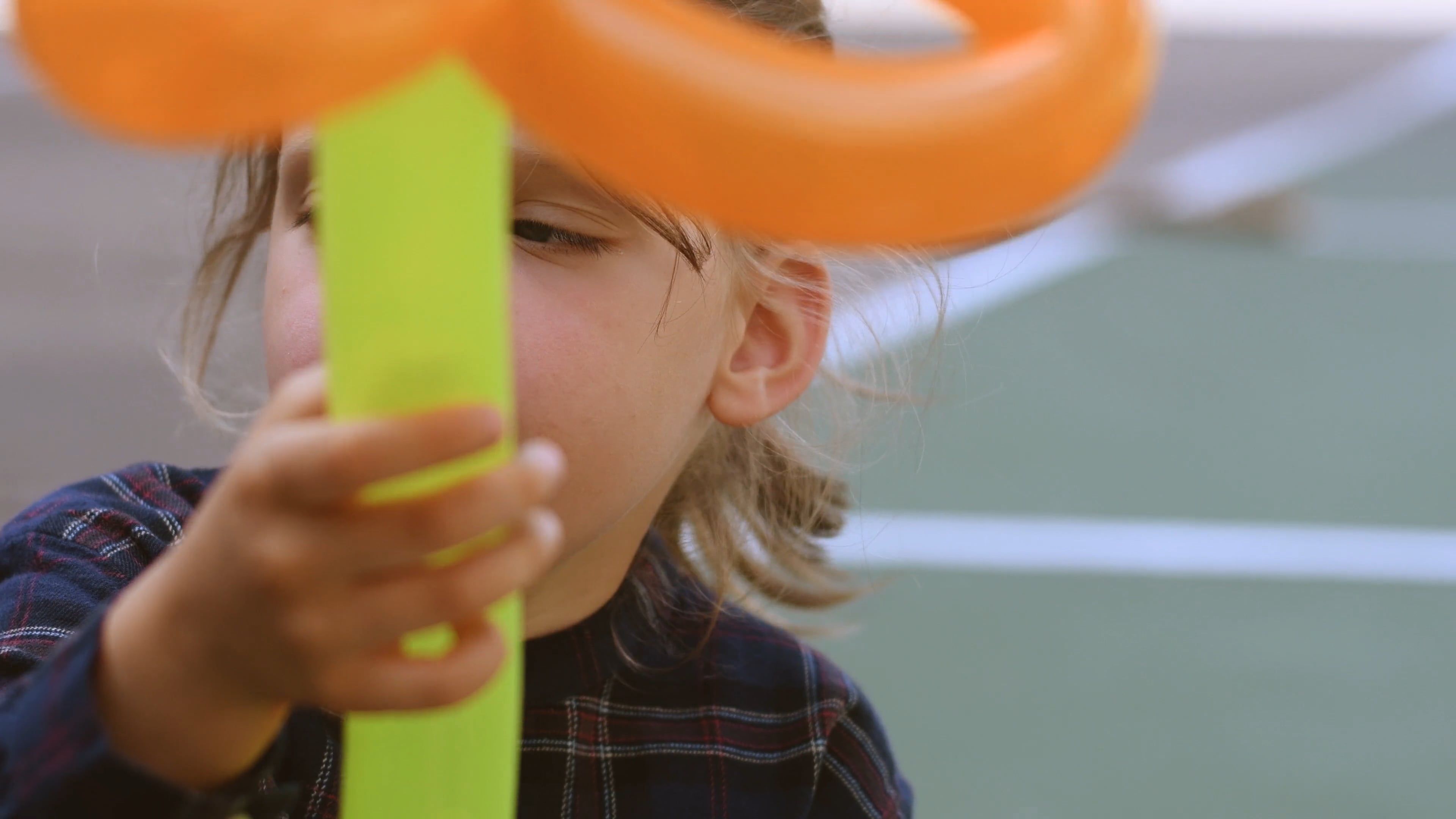 Child Playing with Balloons · Free Stock Video