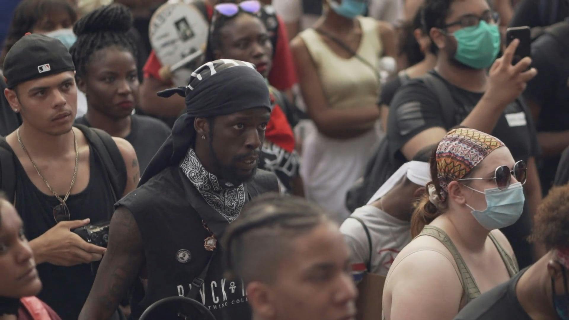 A Crowd Of People Holding A Protest Rally · Free Stock Video