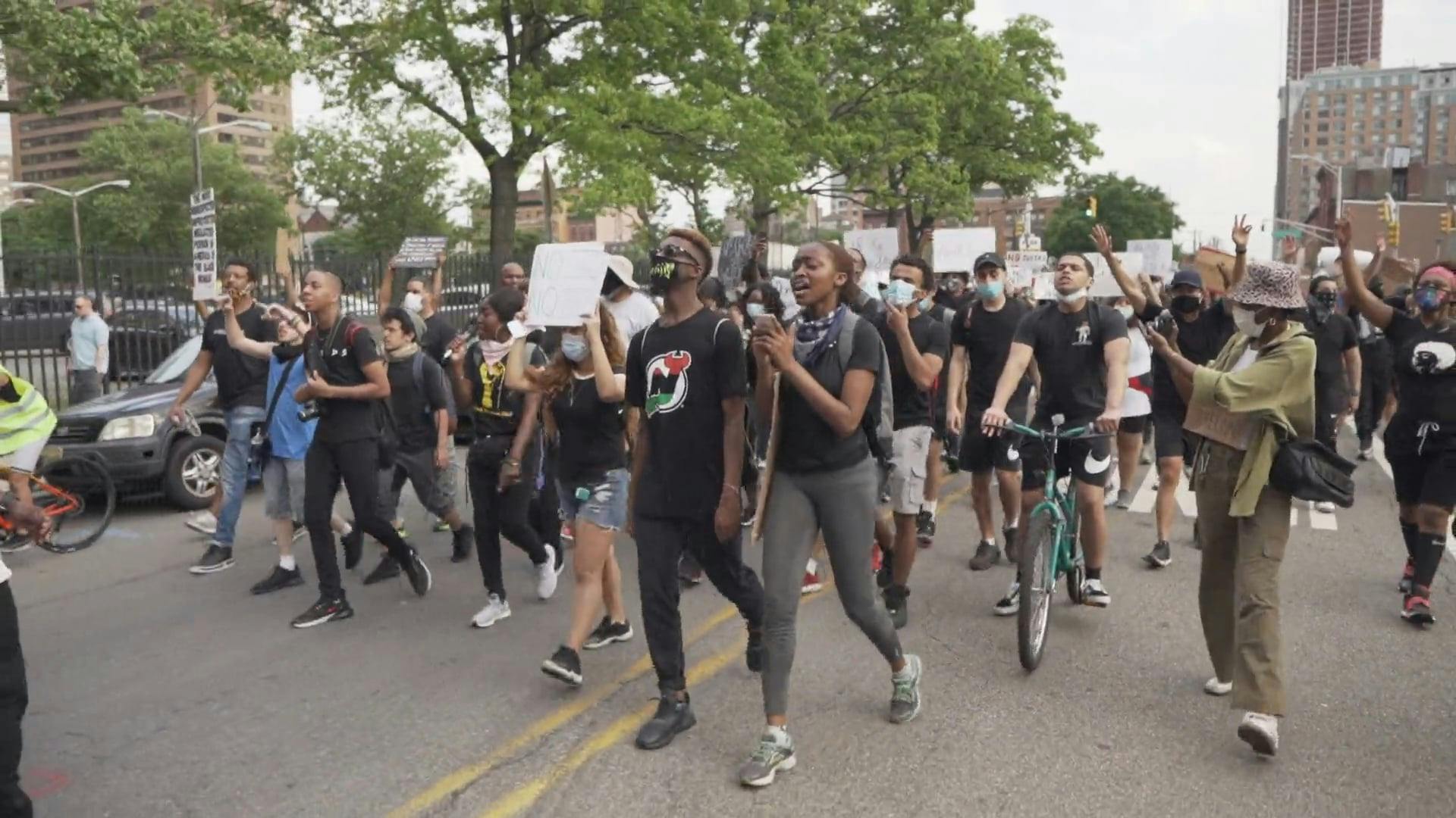 People Shouting while Protesting · Free Stock Video
